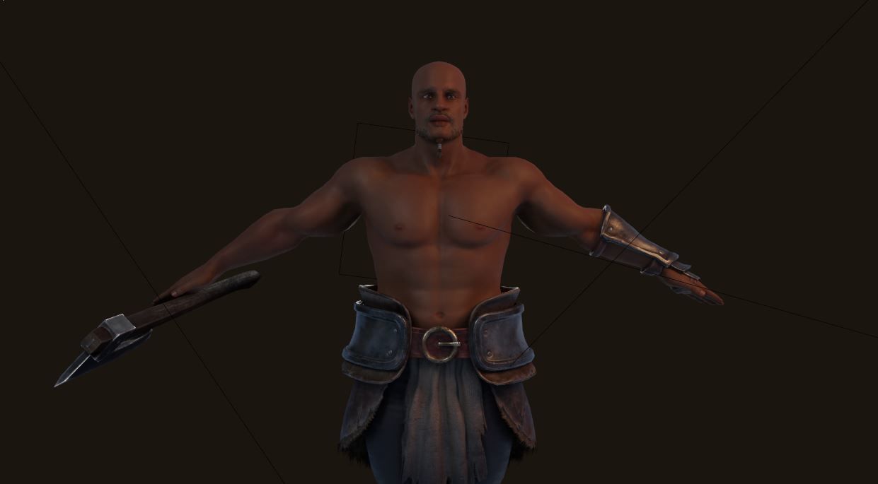 3D model Realistic Male Full body character VR / AR / low-poly | CGTrader