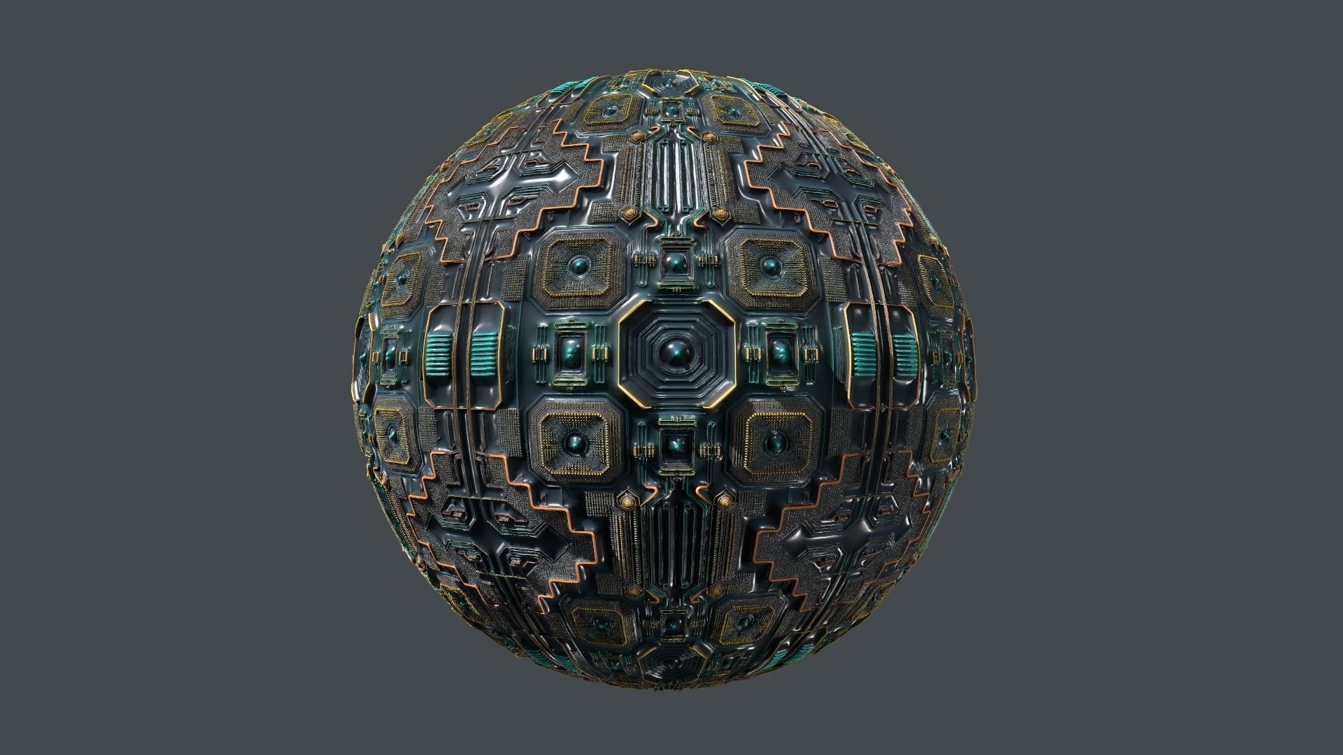 Cyberpunk Seamless PBR Texture 08 Texture | CGTrader