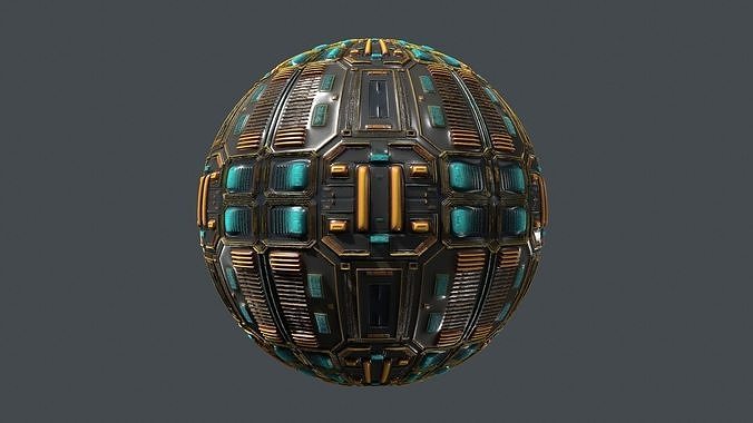 Cyberpunk Seamless PBR Texture 14 Texture | CGTrader