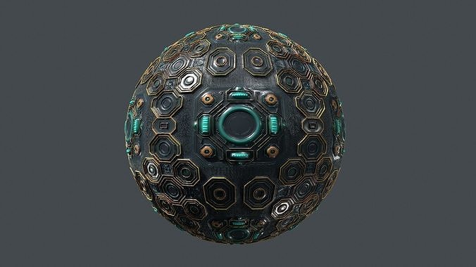 Cyberpunk Seamless PBR Texture 15 Texture | CGTrader