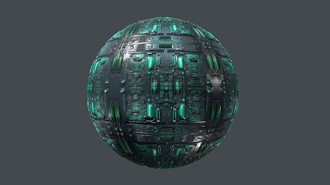 Cyberpunk Seamless PBR Texture 18 Texture | CGTrader