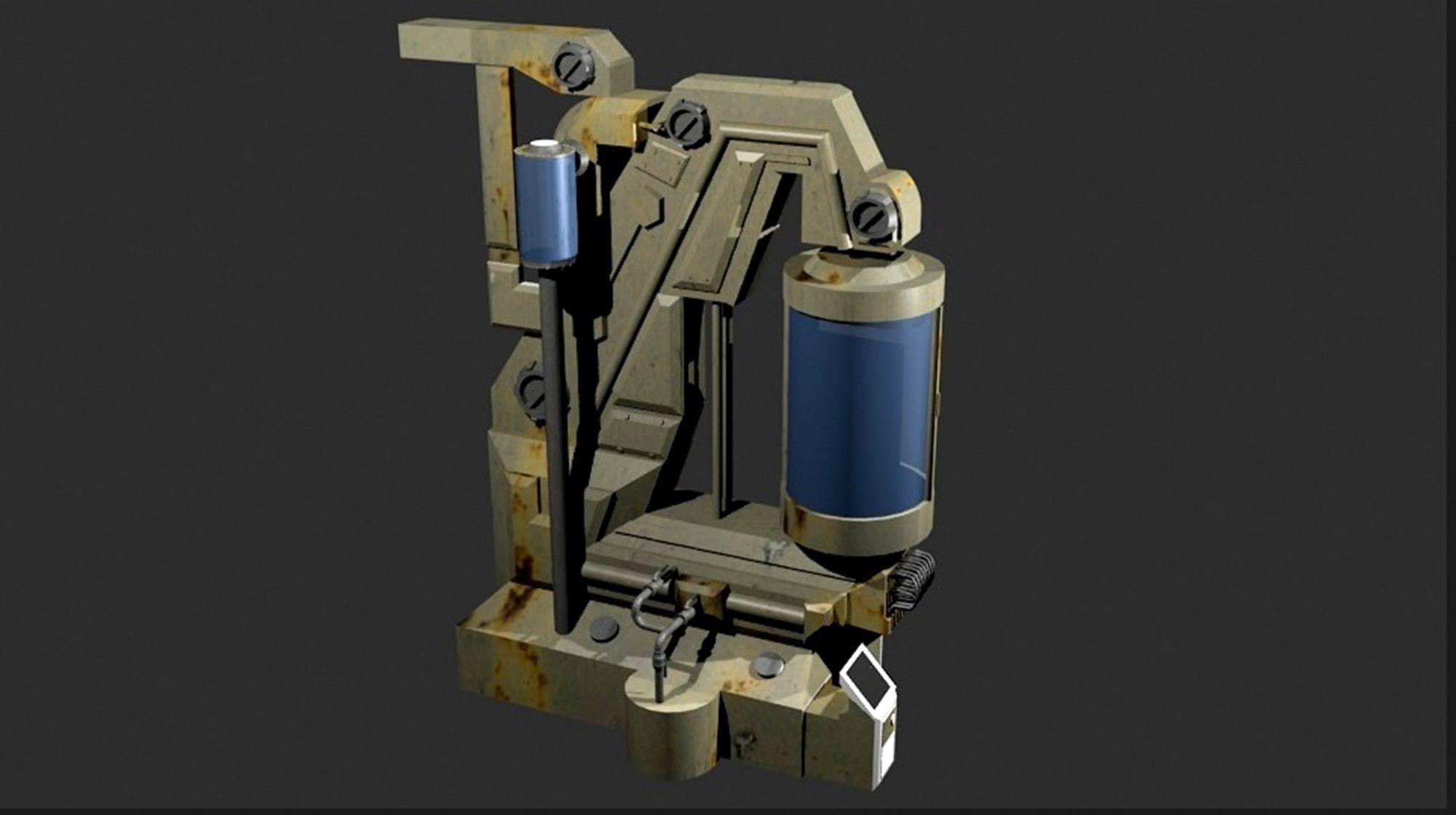 3D model cryo capsule sci-fi cryopod VR / AR / low-poly | CGTrader