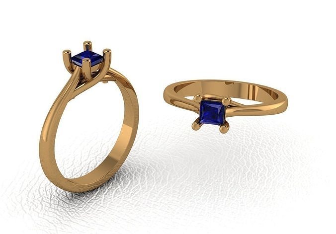 Ring B18 3D model 3D printable | CGTrader