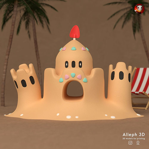 Pokemon palossand 3D model 3D printable | CGTrader