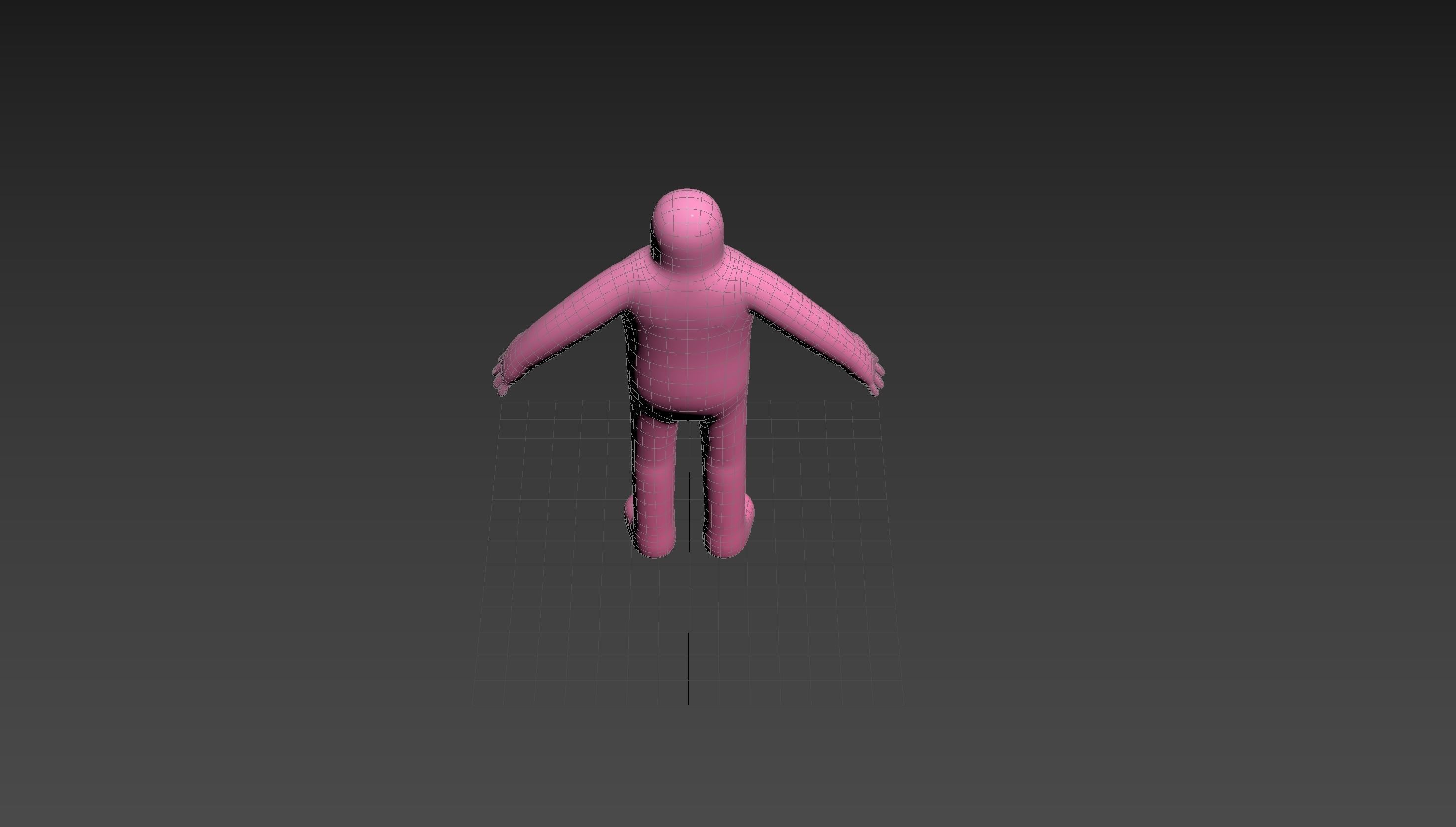 Character218 Pink Man 3D model | CGTrader