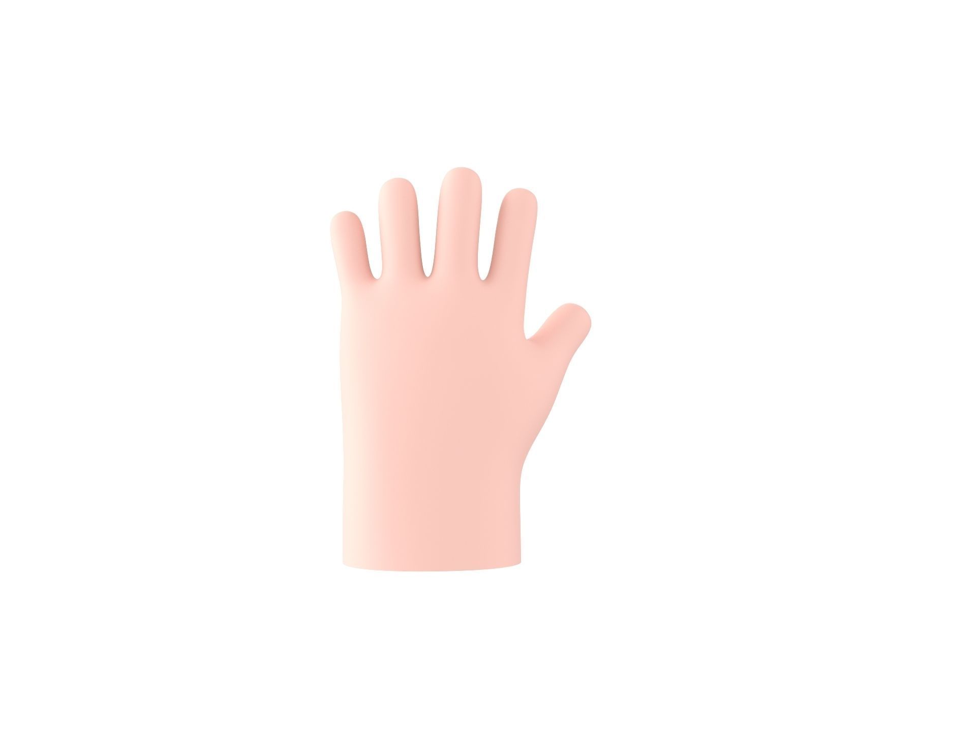 3D model Prop211 Cartoon Hand VR / AR / low-poly | CGTrader