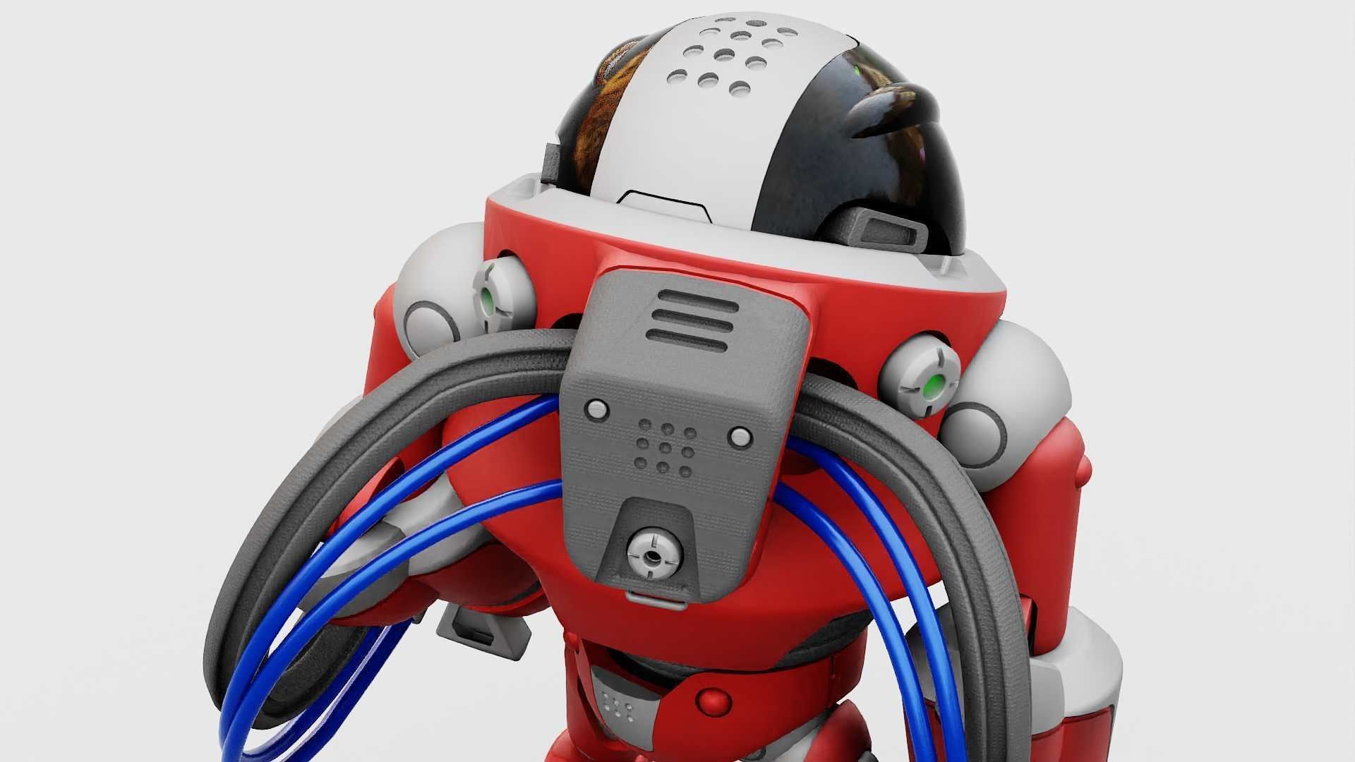 MARS MINERAL PICKER BOT RIGGED 3D model rigged | CGTrader