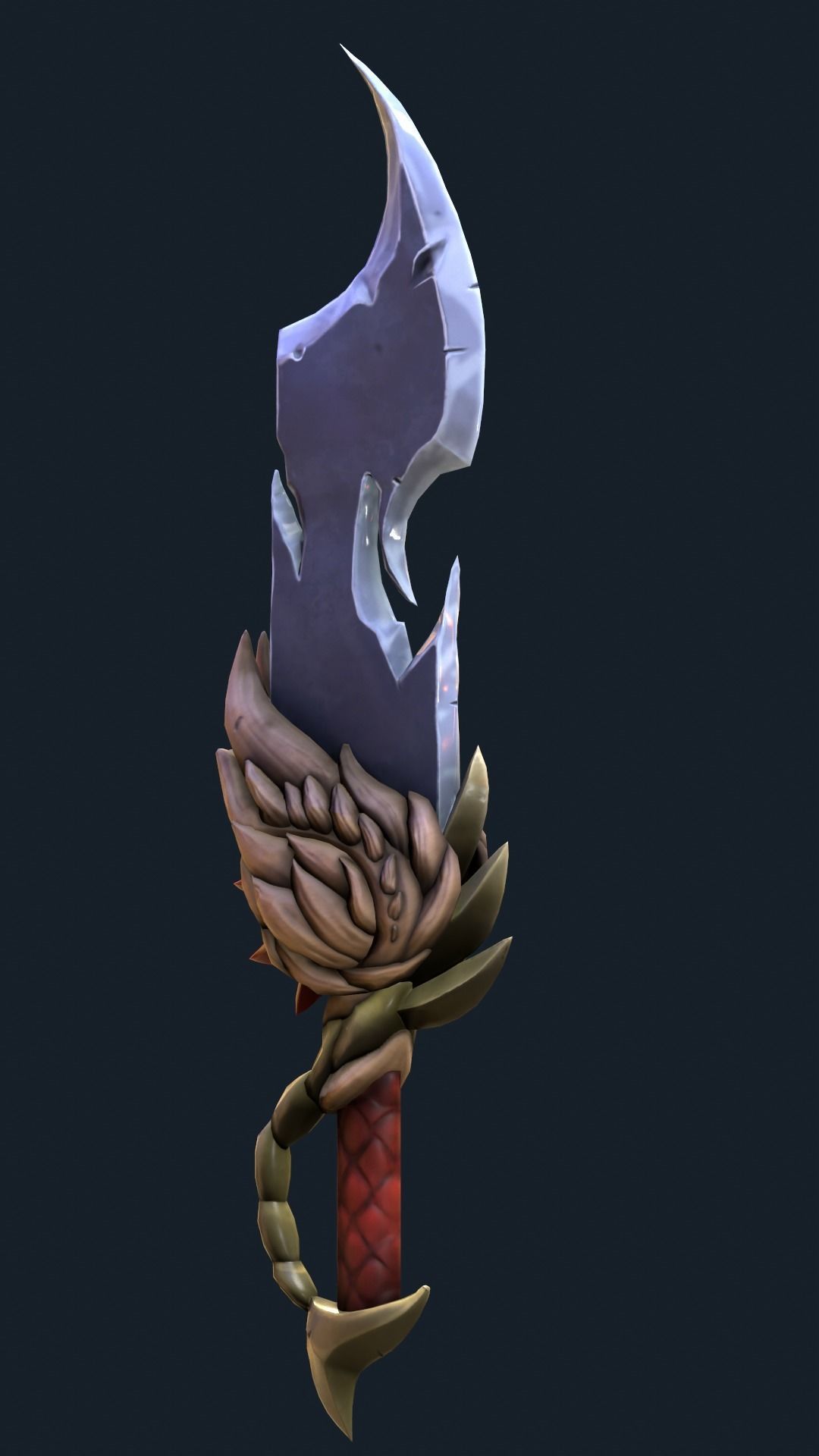 3D model Fireball Dagger 3d Model VR / AR / low-poly | CGTrader