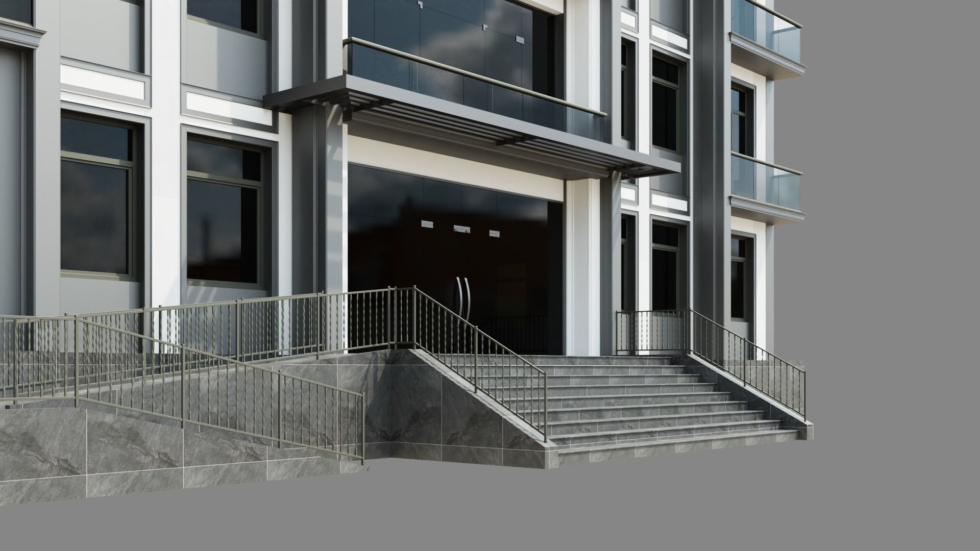 Office Building ID065 3D model | CGTrader