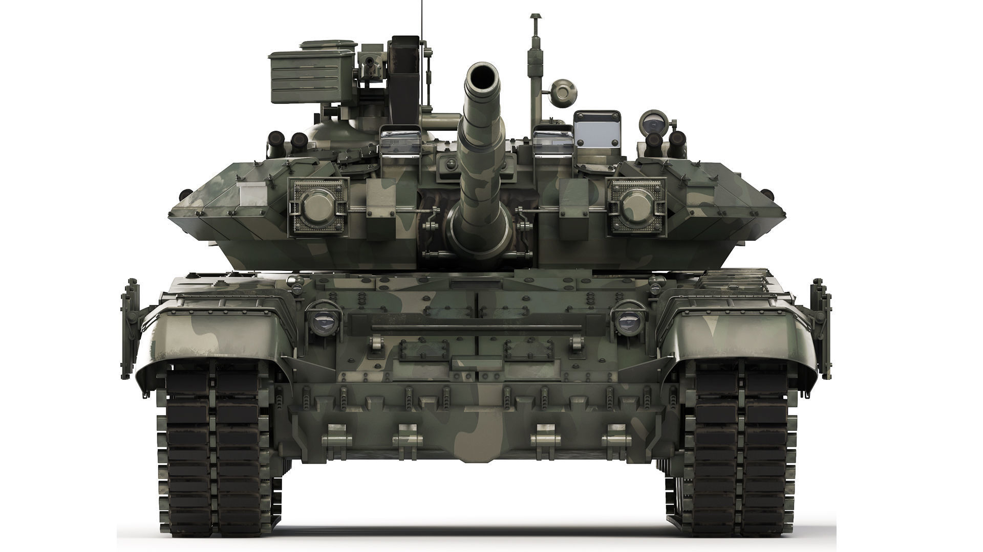Tank T-90A 2010 3D model | CGTrader