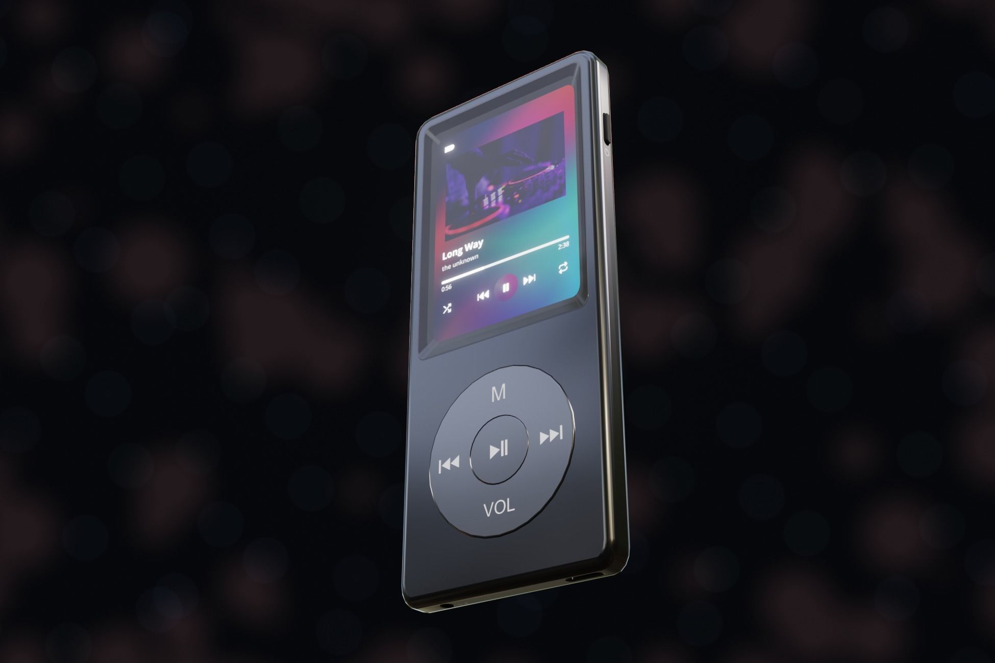 3D model iPod Music Player VR / AR / low-poly | CGTrader