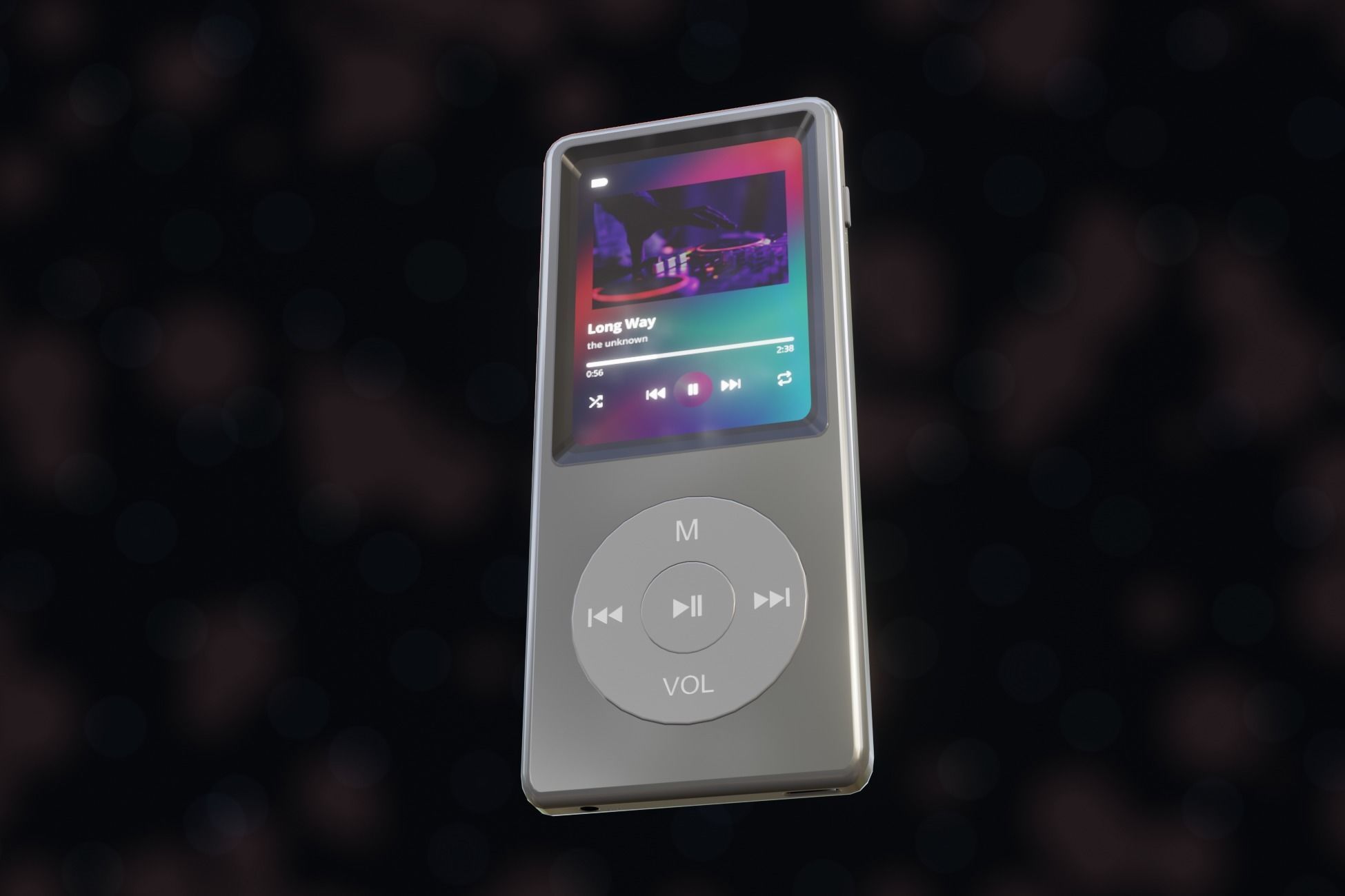 3D model iPod Music Player VR / AR / low-poly | CGTrader