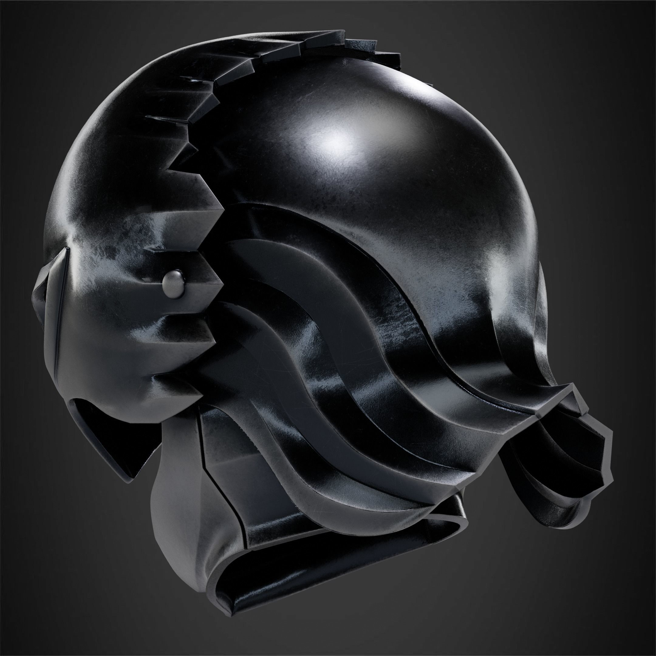 Berserk Griffith Helmet for Cosplay 3D model 3D printable | CGTrader