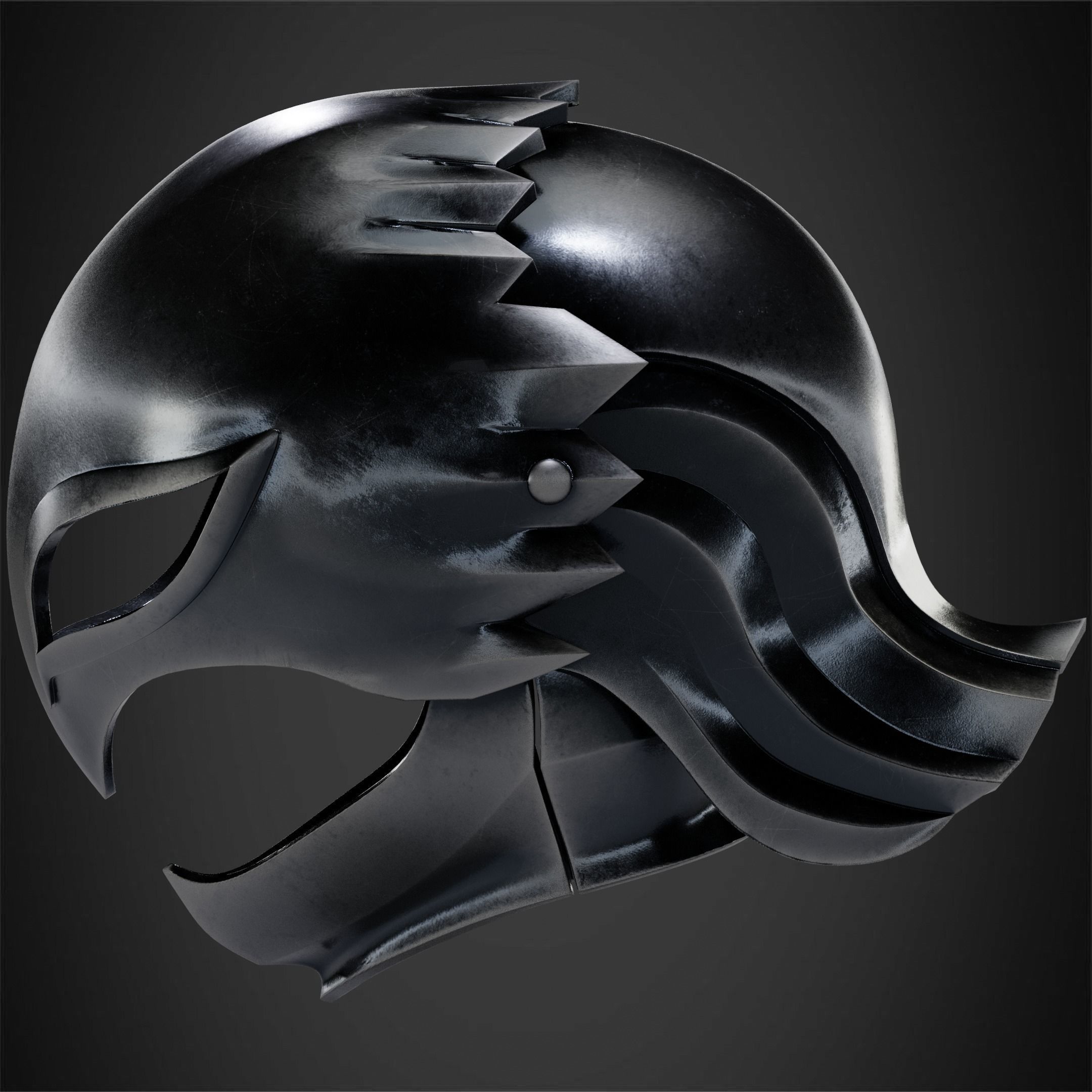 Berserk Griffith Helmet for Cosplay 3D model 3D printable | CGTrader