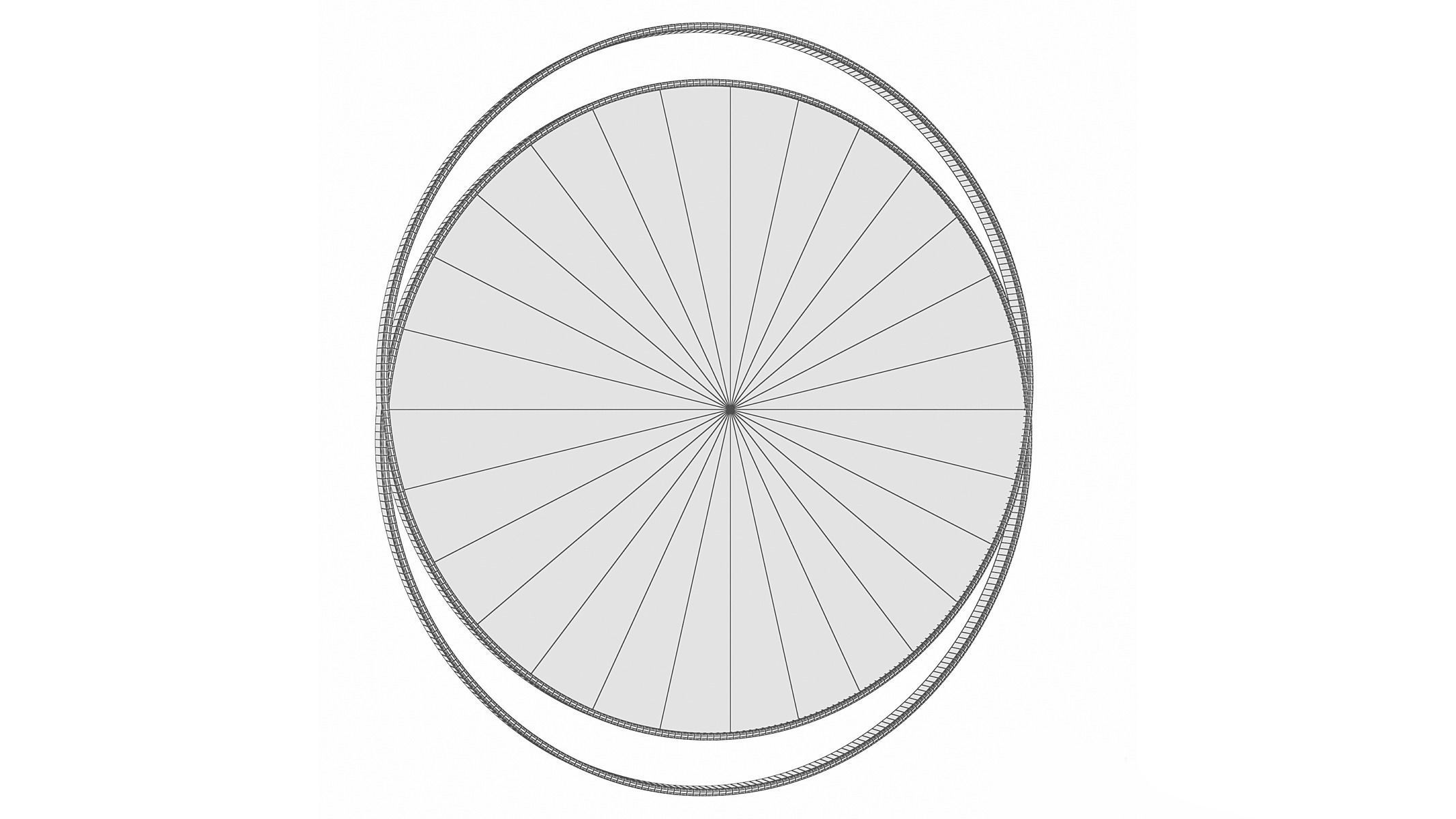 Mirror in a metal frame GZ-M1047 3D model | CGTrader