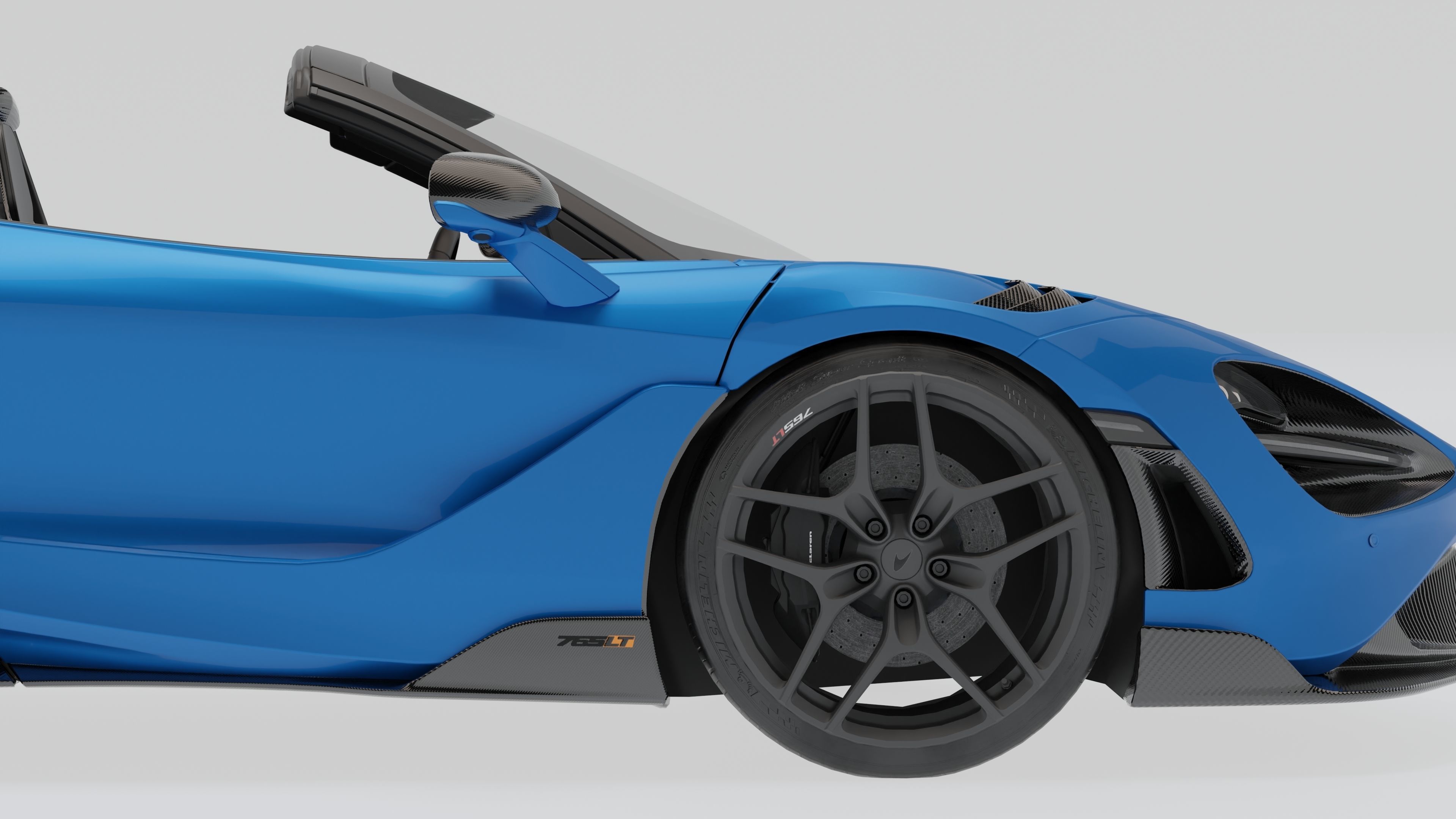 McLaren 765LT 3D model rigged | CGTrader