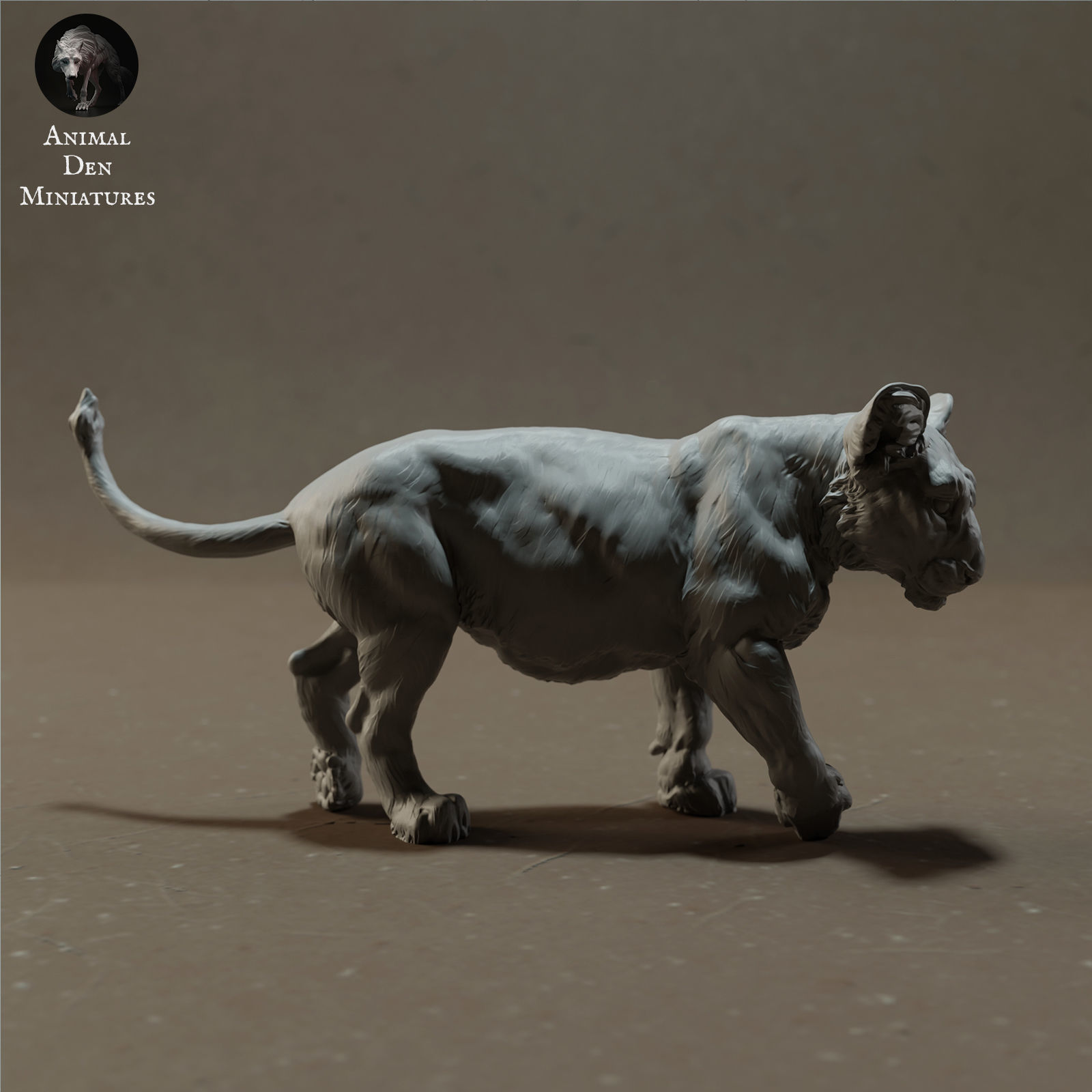 Lion Cub 3D model 3D printable | CGTrader