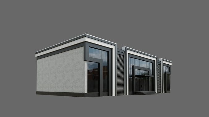 Office Building ID076 3D model | CGTrader