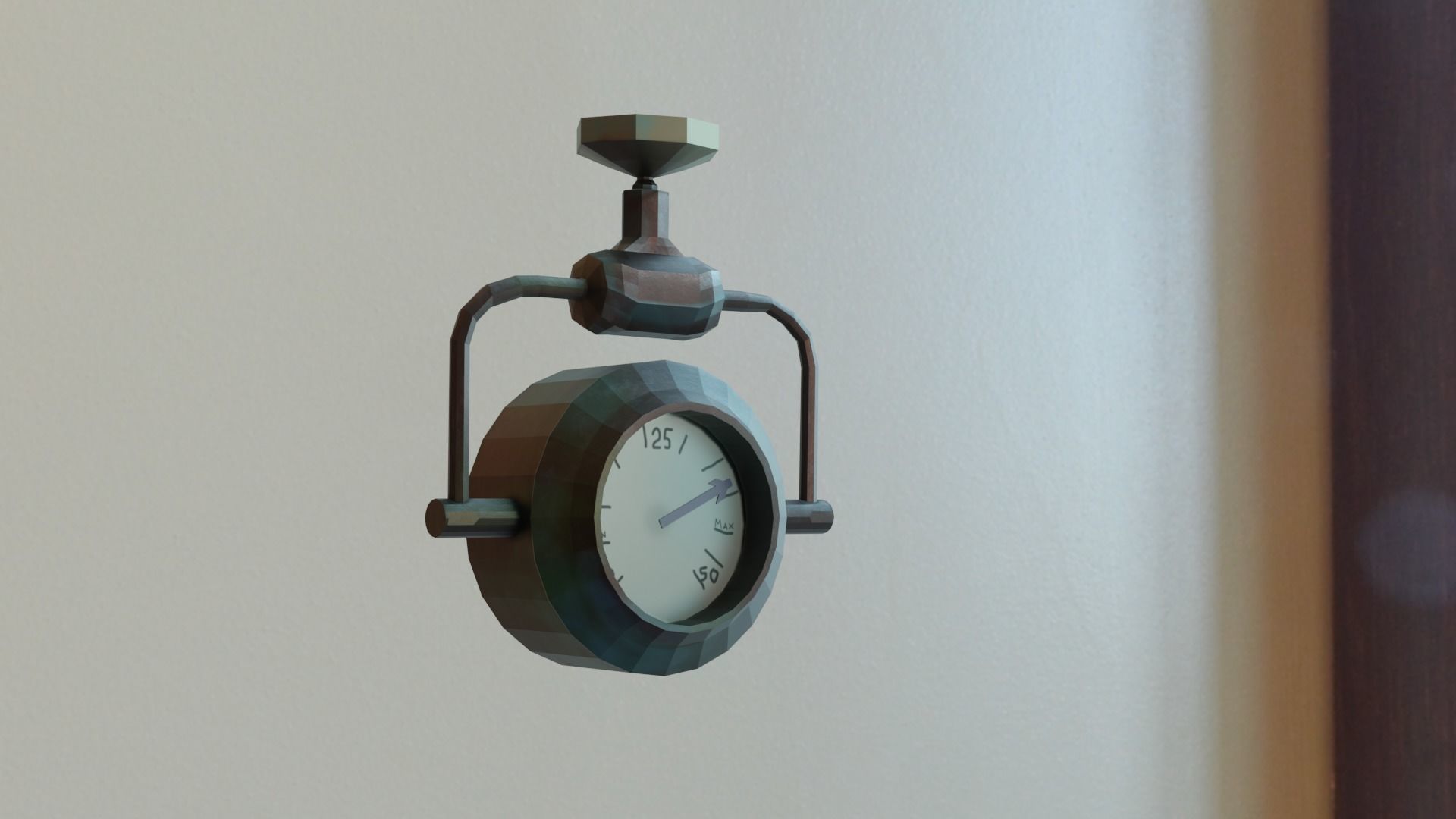 Pressure Gauge Free 3D model free VR / AR / low-poly 3D model | CGTrader