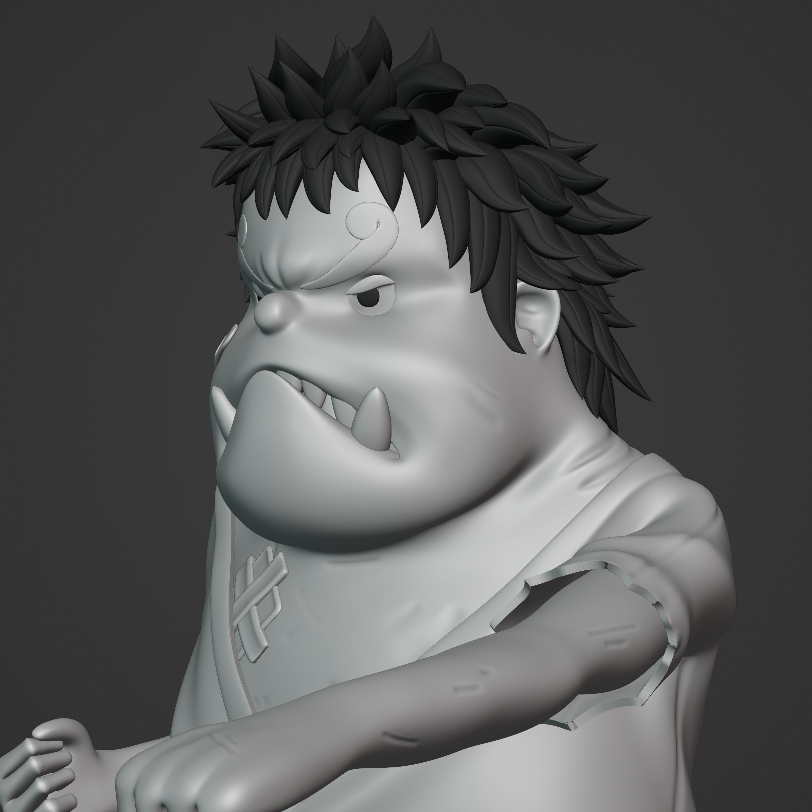 3D model JIMBEI KID VERSION ONE PIECE VR / AR / low-poly | CGTrader