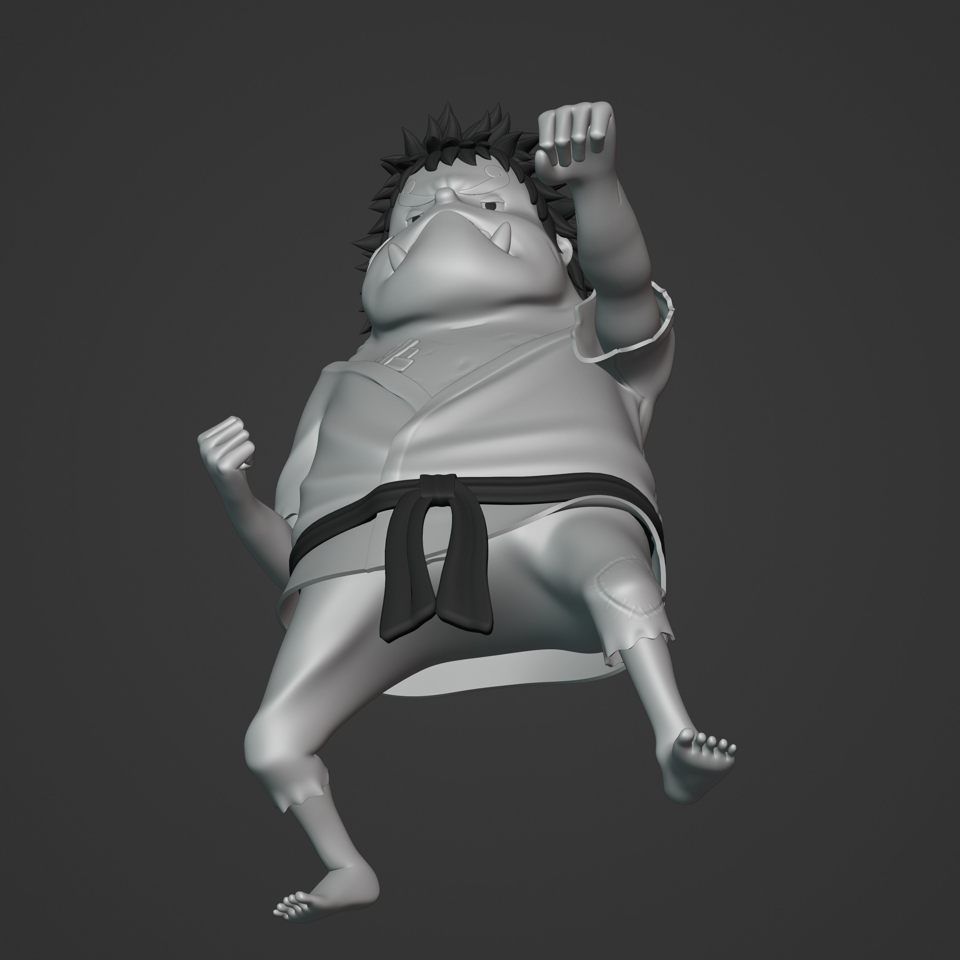 3D model JIMBEI KID VERSION ONE PIECE VR / AR / low-poly | CGTrader