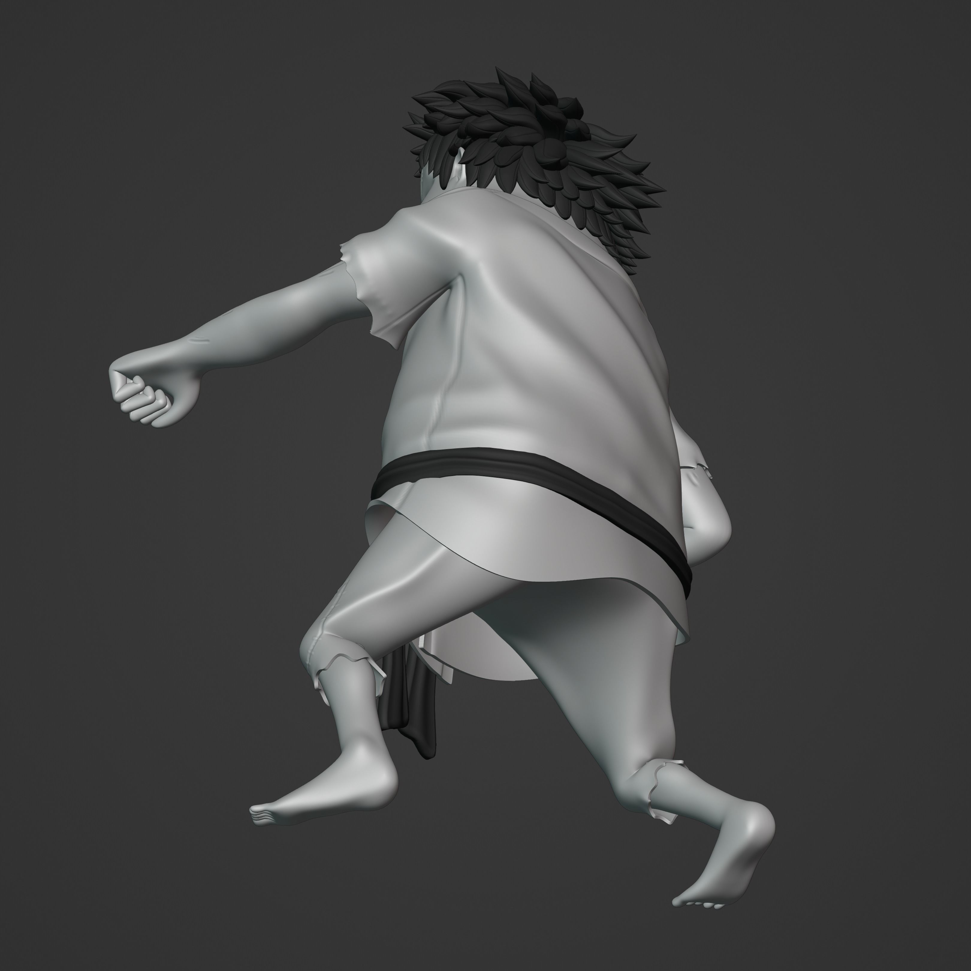 3D model JIMBEI KID VERSION ONE PIECE VR / AR / low-poly | CGTrader