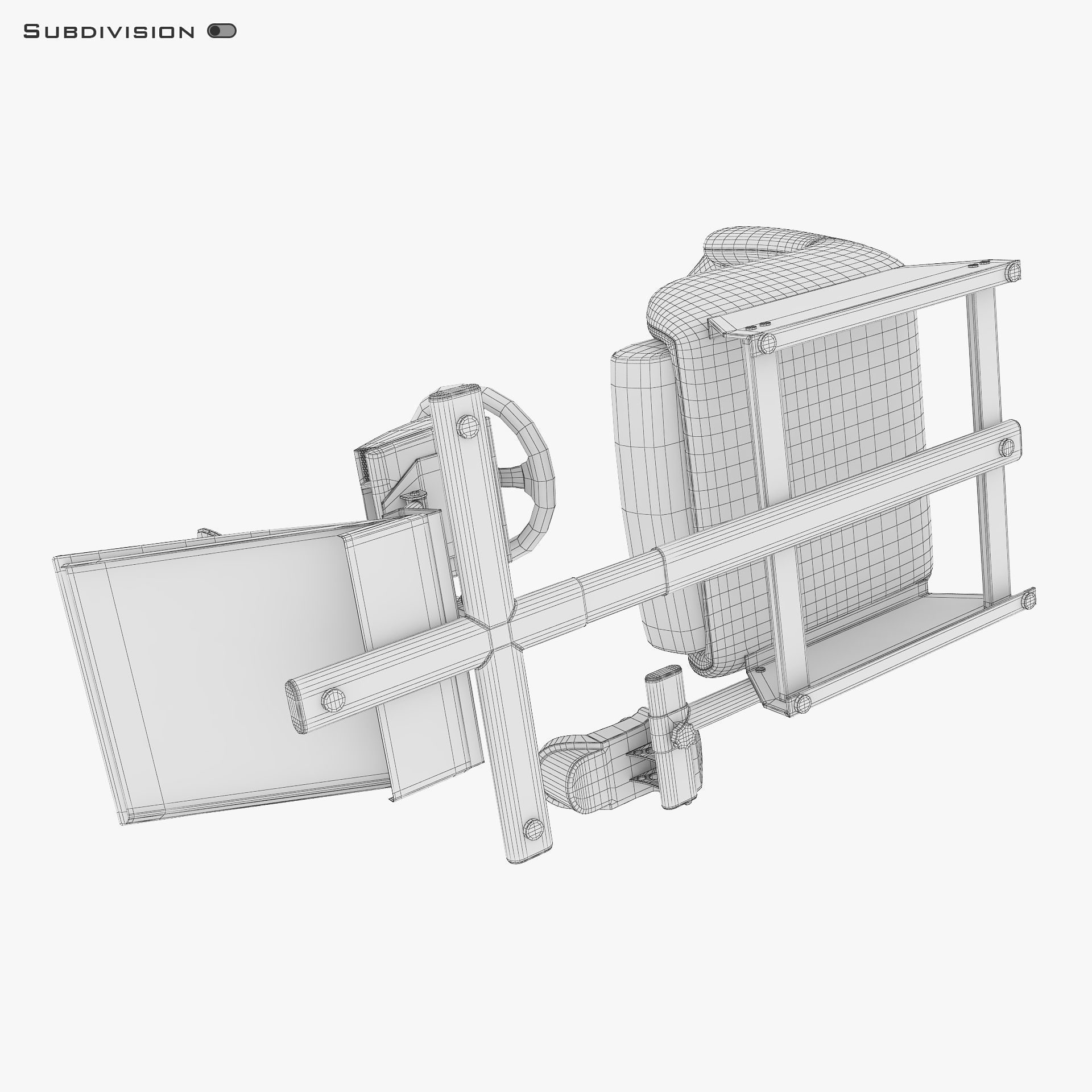 Racing Game Simulator v 1 3D model | CGTrader