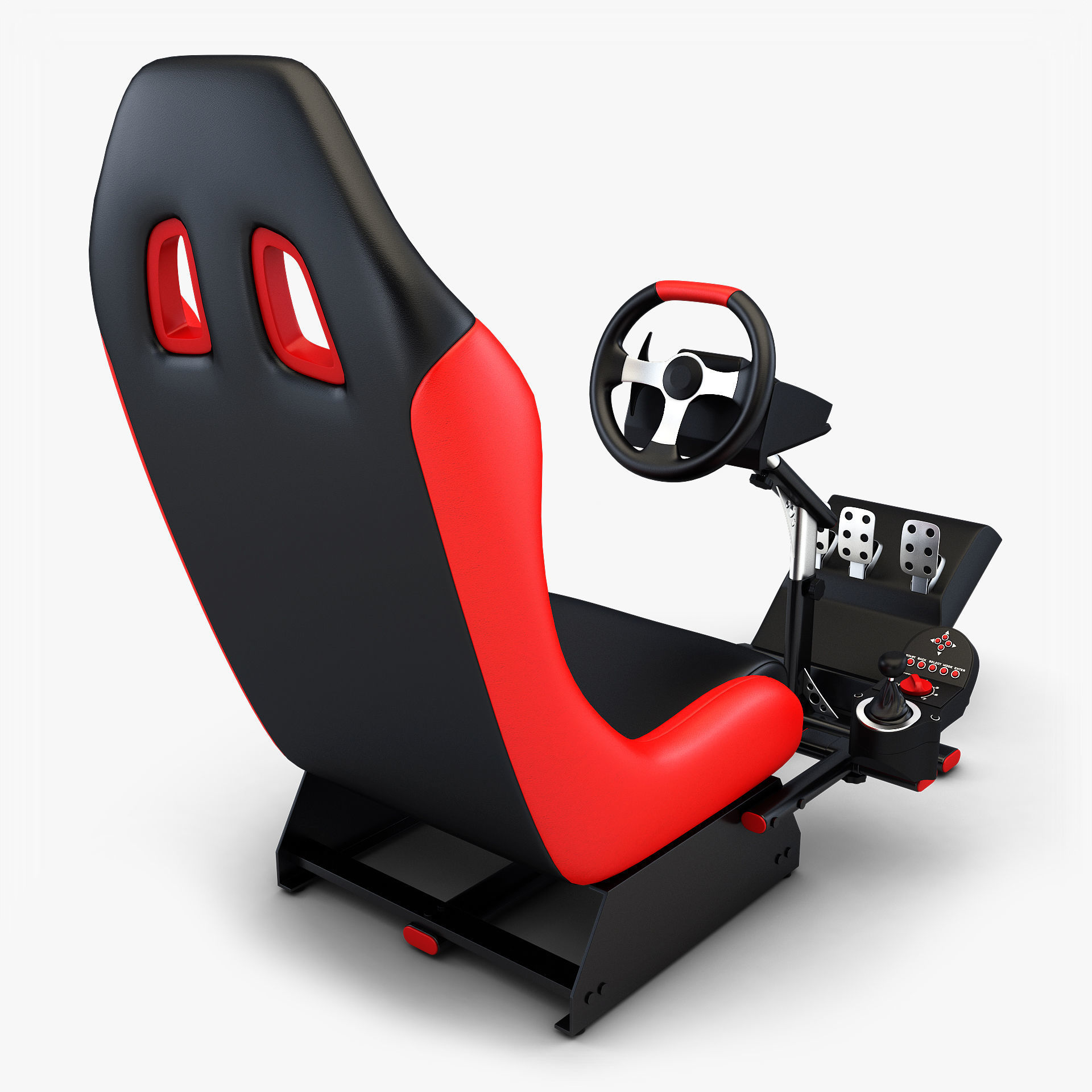 Racing Game Simulator v 1 3D model | CGTrader