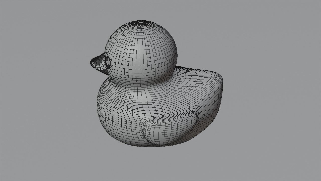 3D model Rubber duck VR / AR / low-poly | CGTrader