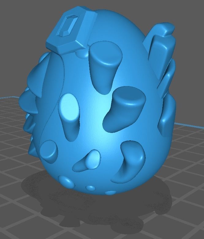 Homala Ho mala Dragon egg DML Dragon mania legends STL 3D model 3D ...