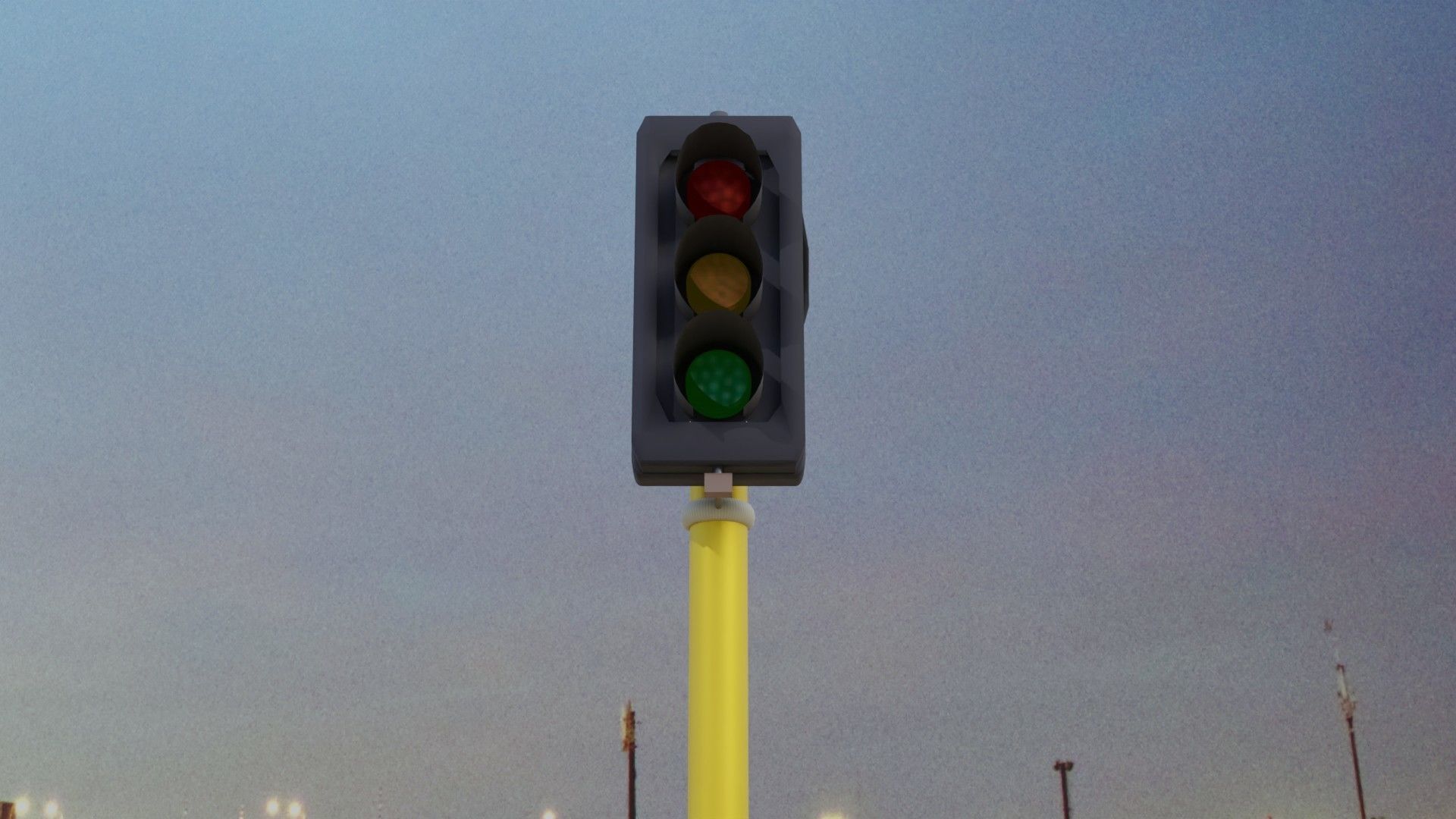 Traffic Light free 3D model | CGTrader