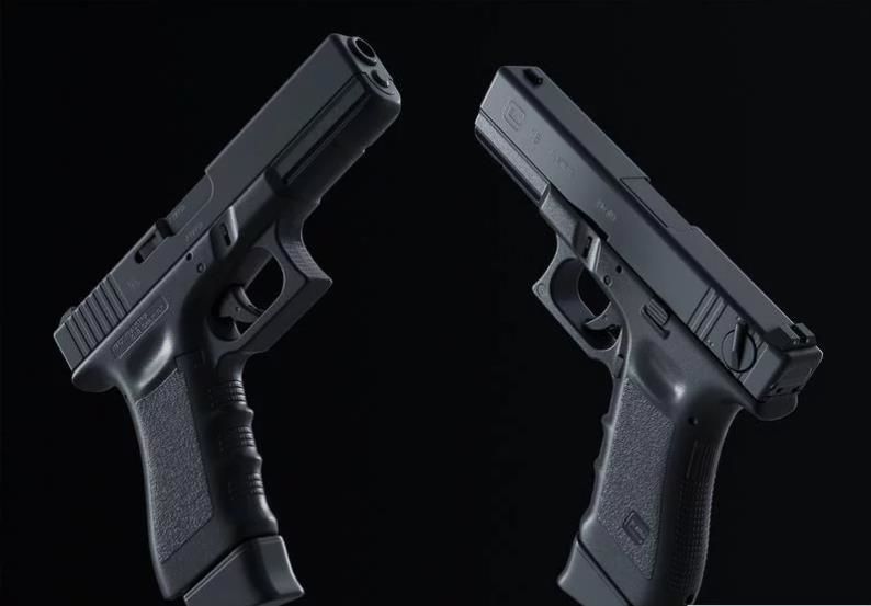 G18 G18 G18 G18 glock vs glock free 3D model | CGTrader