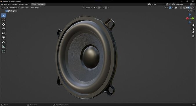 speaker free 3D model | CGTrader