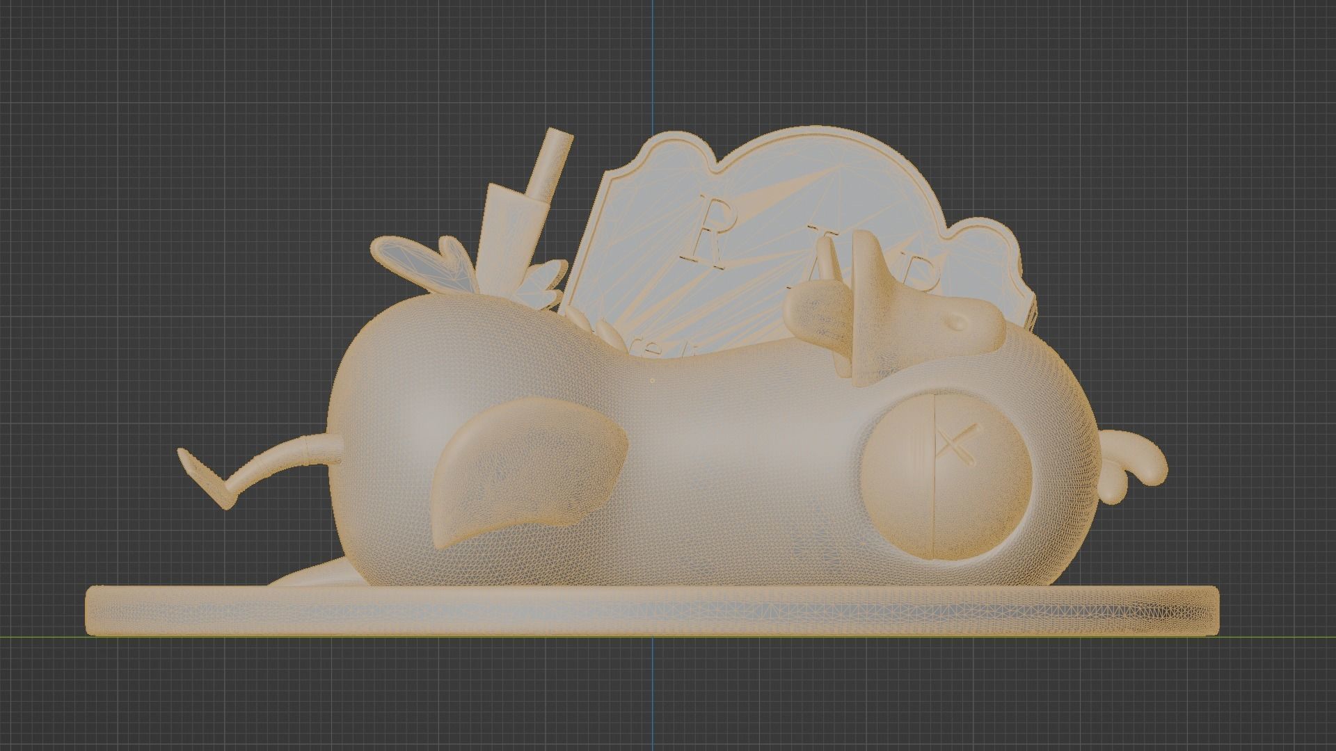 GOOSE GOOSE DUCK CARRY RIP fan made 3D model 3D printable | CGTrader