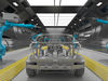 Automobile production line 3D model animated rigged | CGTrader