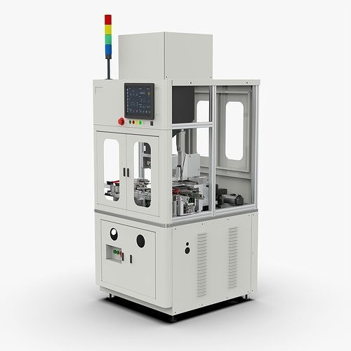 Automatic Photoelectric Sensor Assembly Machine 3D model | CGTrader