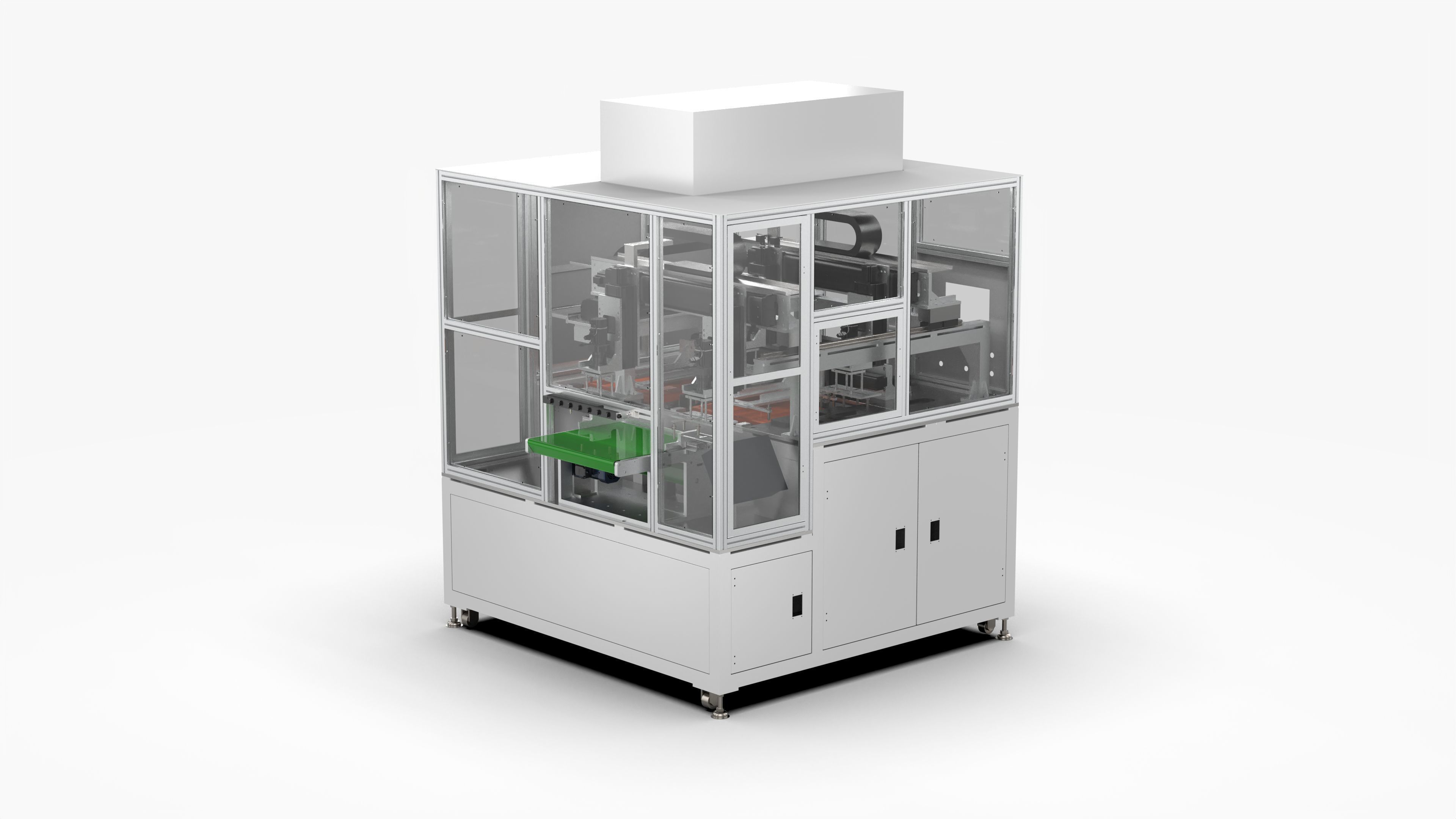 Automatic PCB Flat Plate Loading Machine 3D model | CGTrader