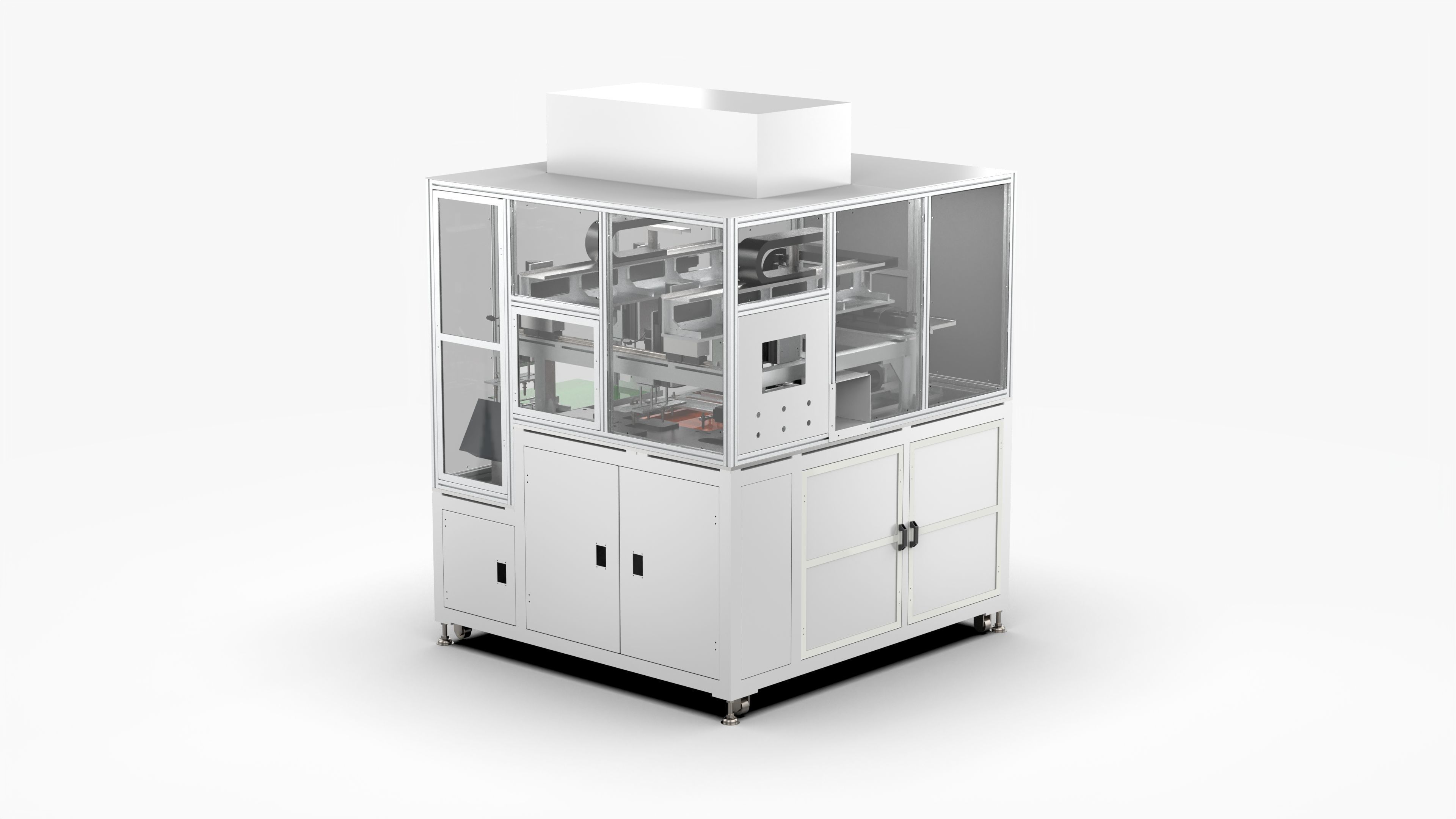 Automatic PCB Flat Plate Loading Machine 3D model | CGTrader