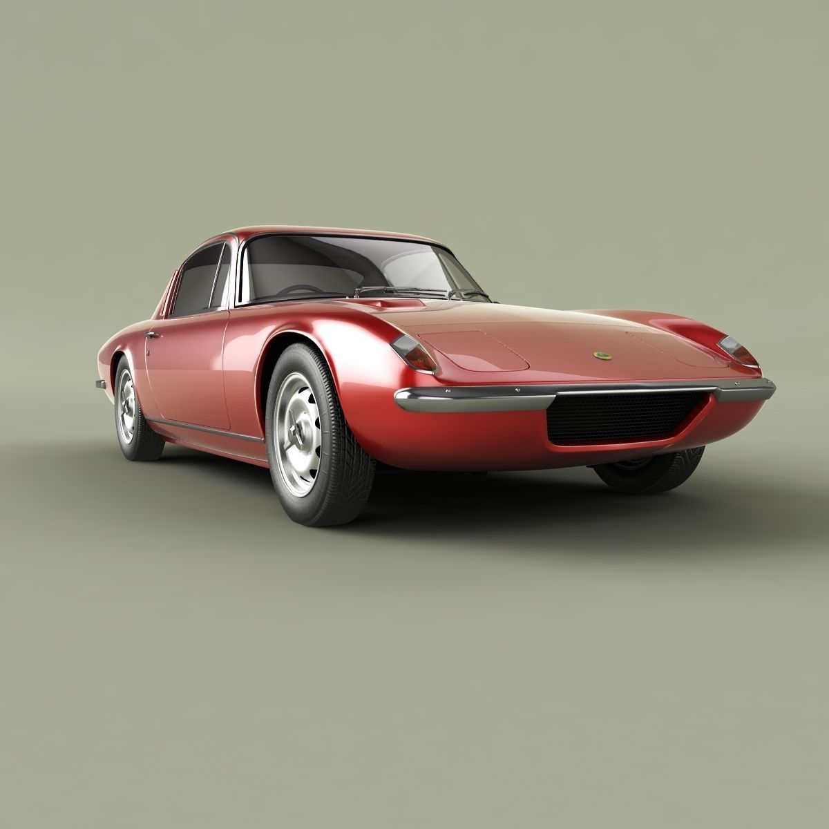 Lotus Elan Plus2 Coupe 3D model | CGTrader