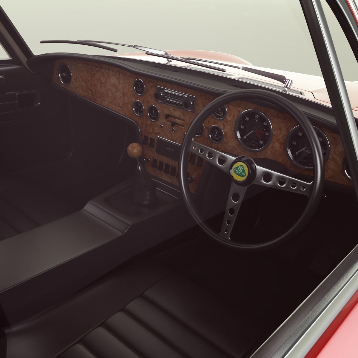 Lotus Elan Plus2 Coupe 3D model | CGTrader
