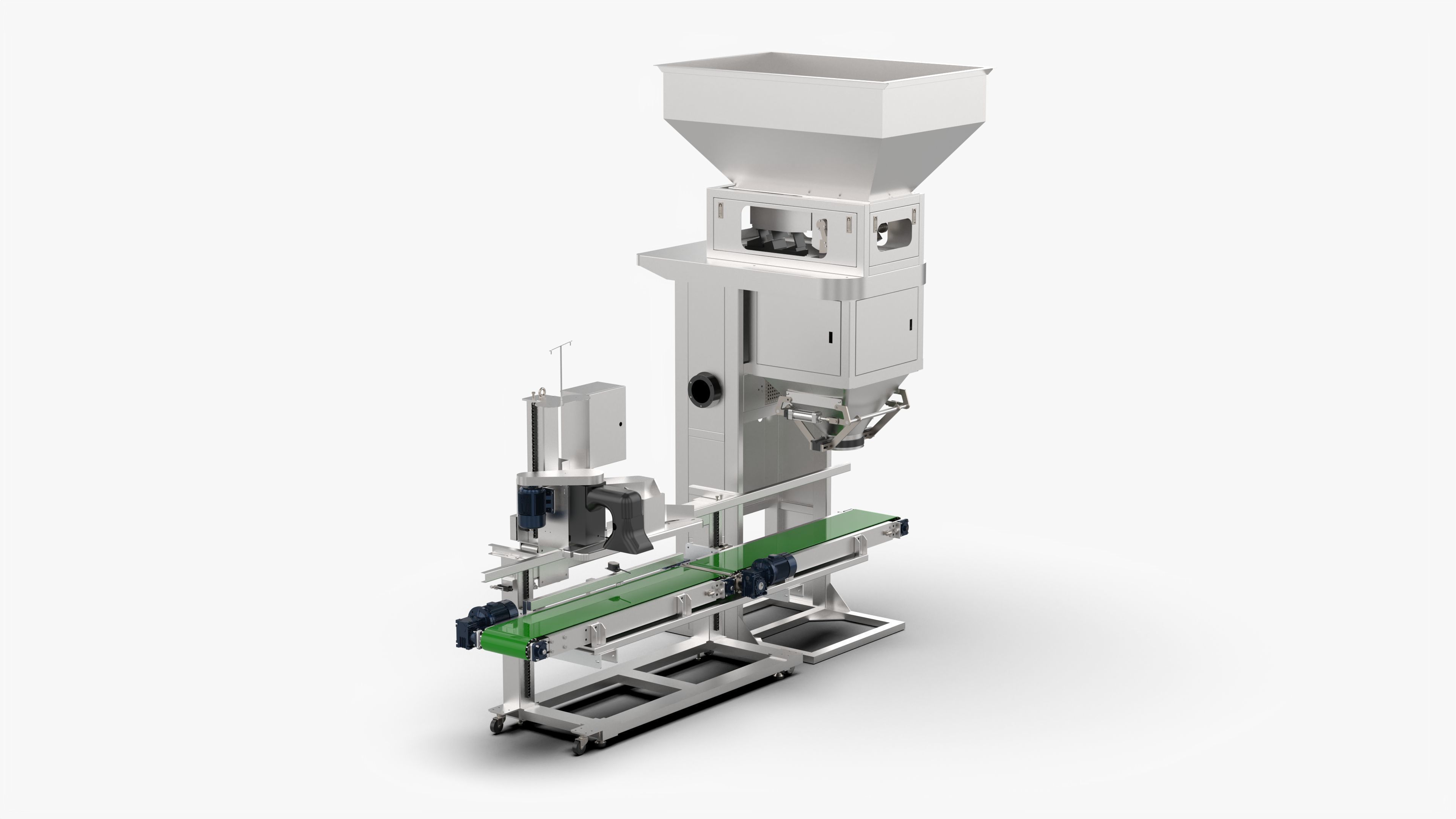 Automatic Quantitative Packaging Scale Machine 3D model | CGTrader