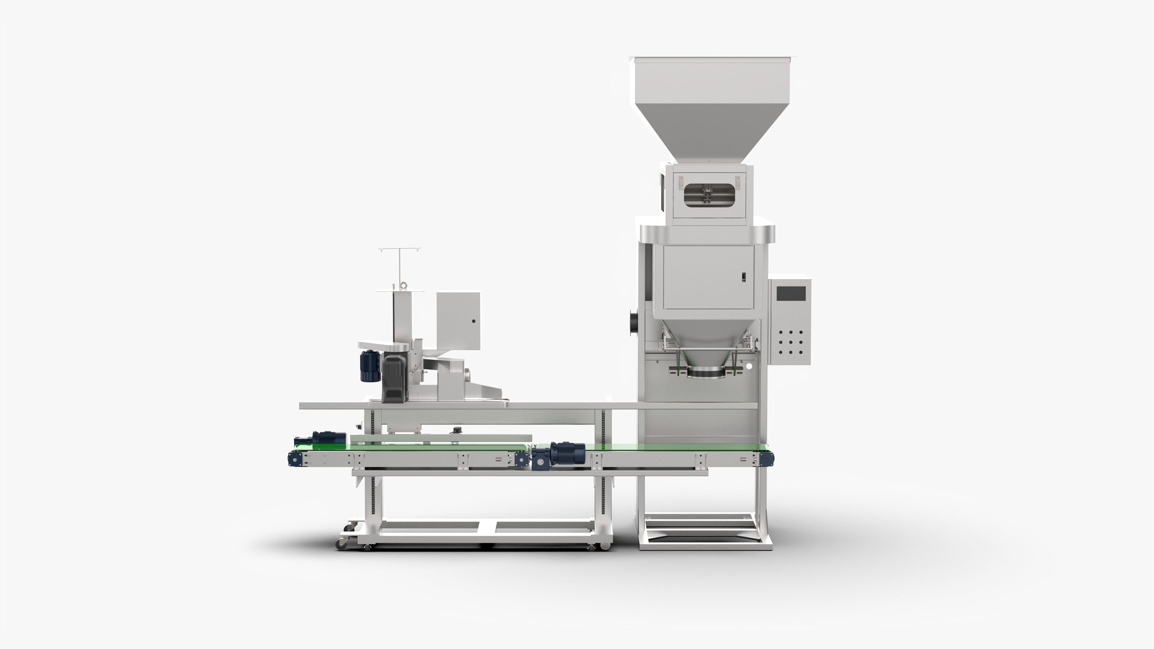 Automatic Quantitative Packaging Scale Machine 3D model | CGTrader