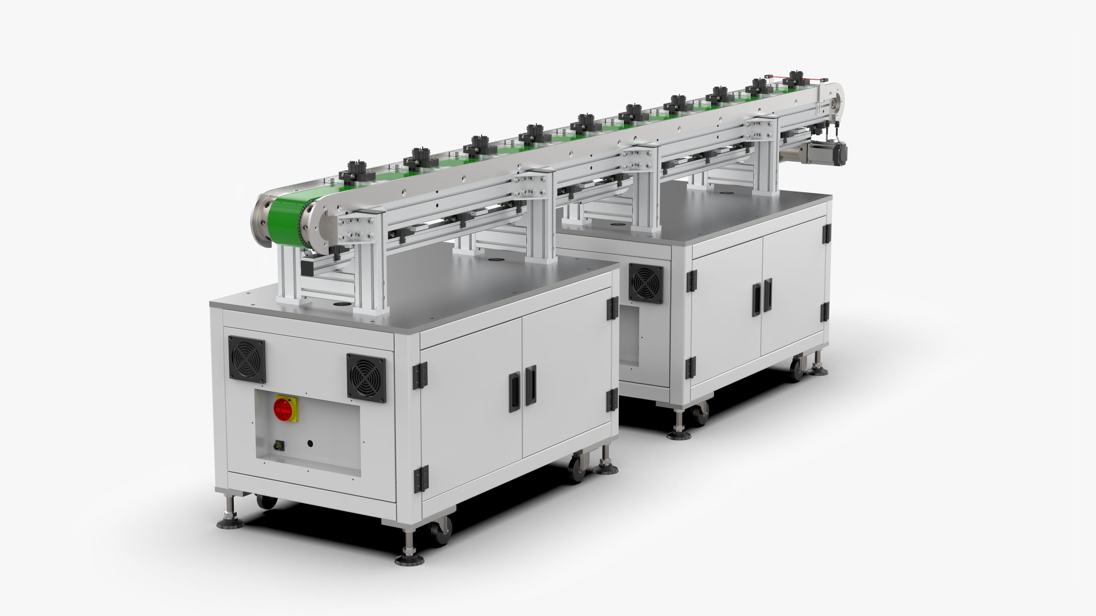 Automatic Fixed Distance Belt Line 3D model | CGTrader