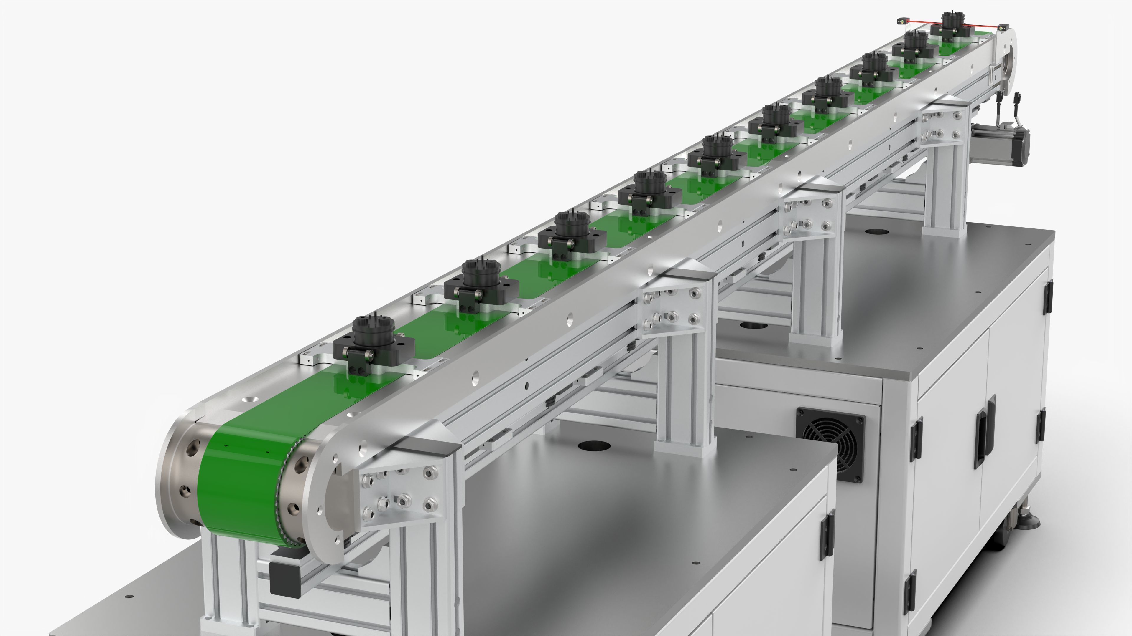 Automatic Fixed Distance Belt Line 3D model | CGTrader