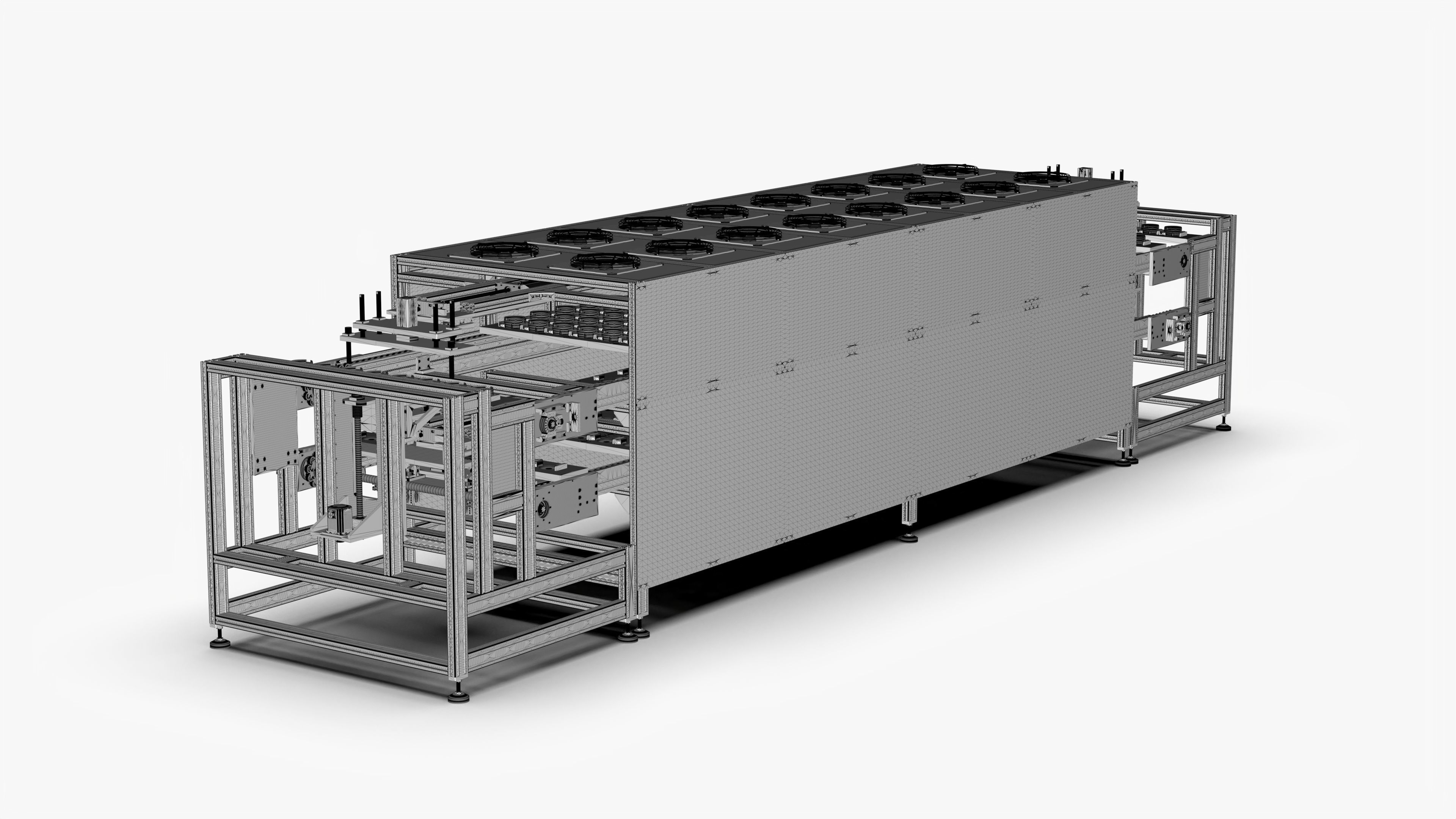 BMC Plastic Sealed Stator Cooling Line 3D model | CGTrader