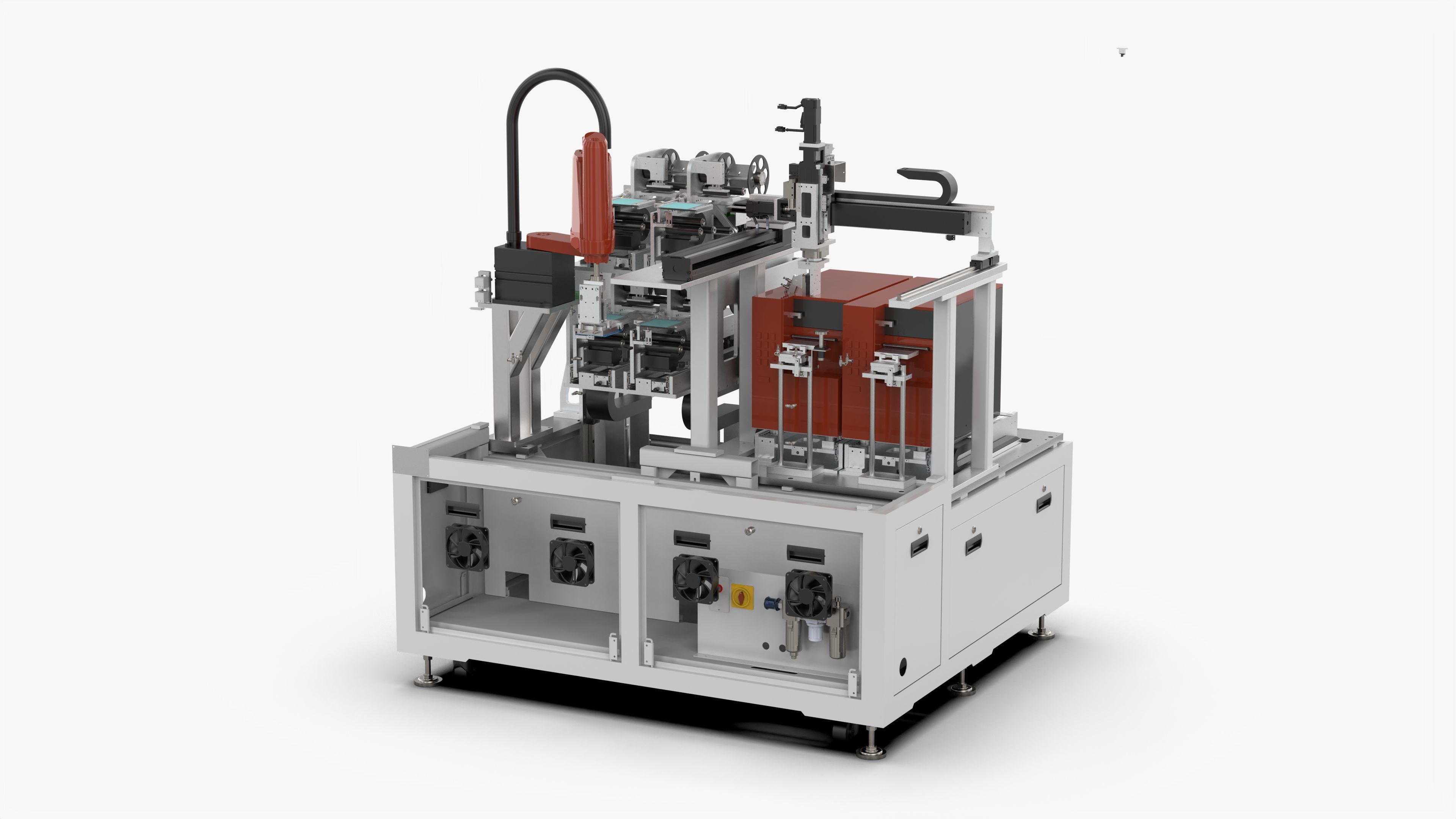 Automatic Labeling Machine 3D model | CGTrader