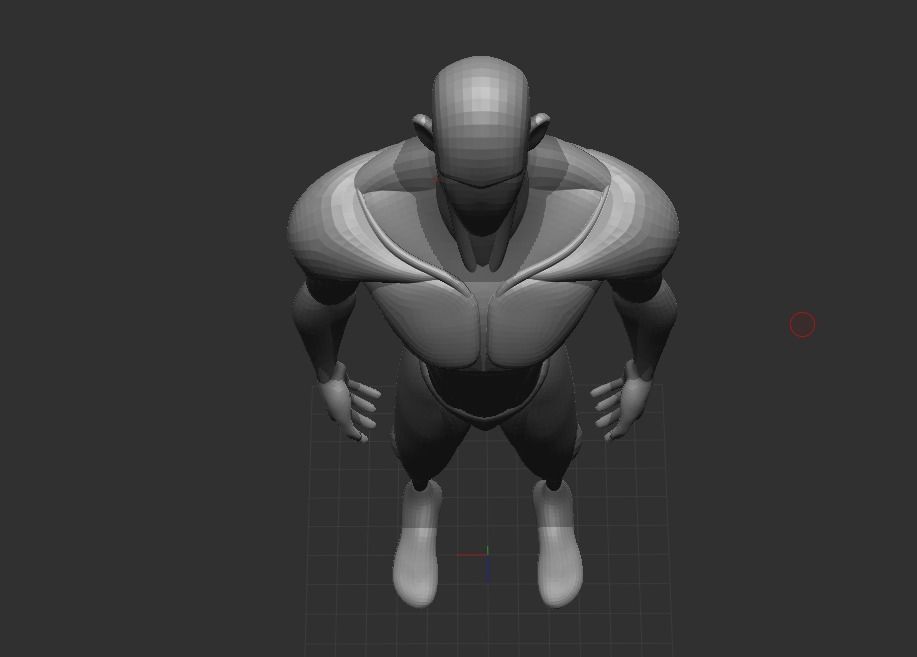 3d Clean Male Blockout No1 3D model | CGTrader