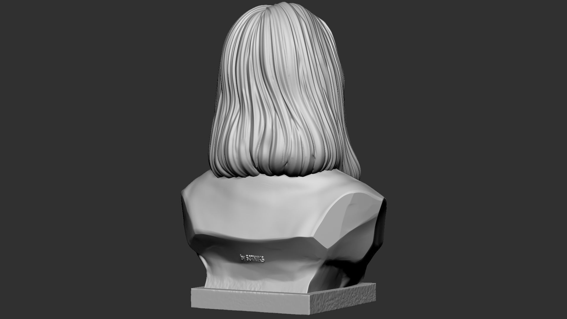 Billie Eilish 3D model 3D printable | CGTrader