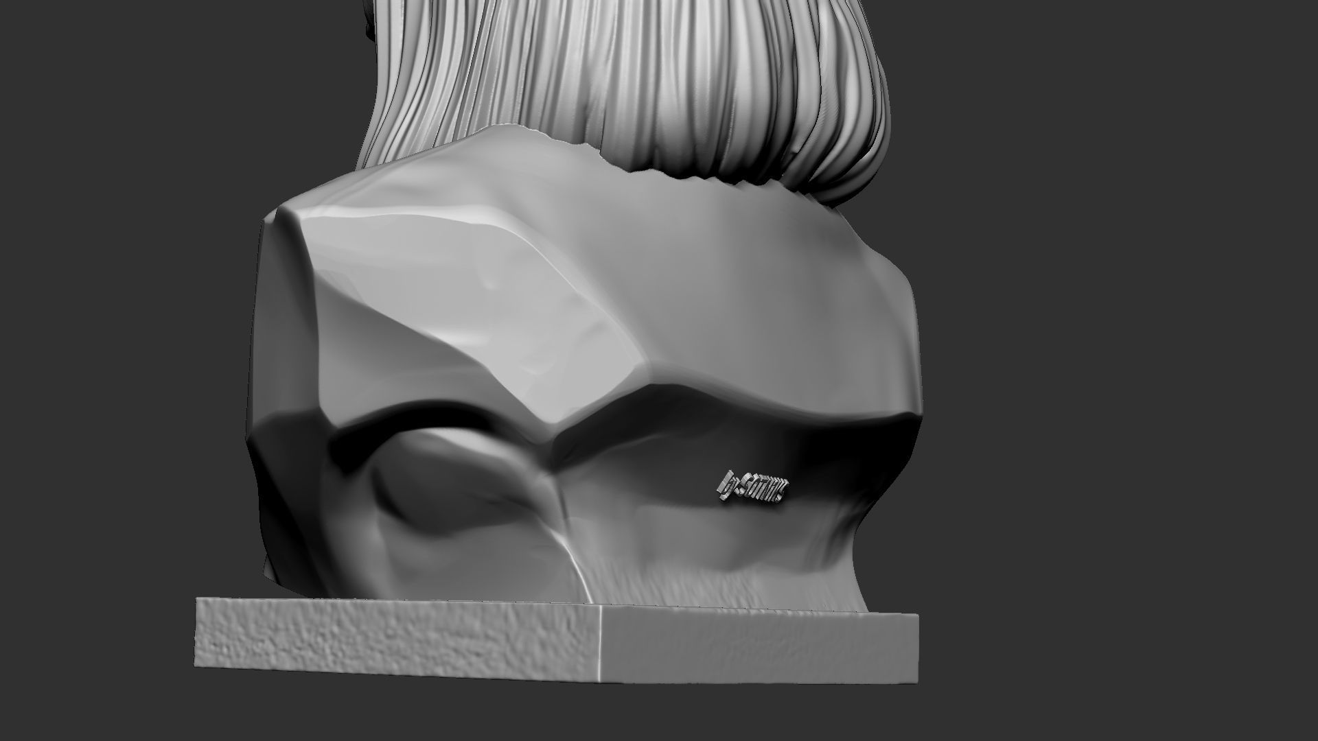 Billie Eilish 3D model 3D printable | CGTrader