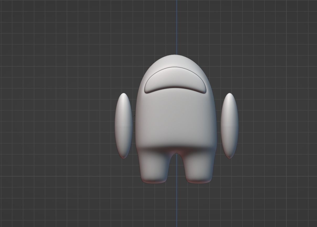 among us 3d robot model 3D model | CGTrader